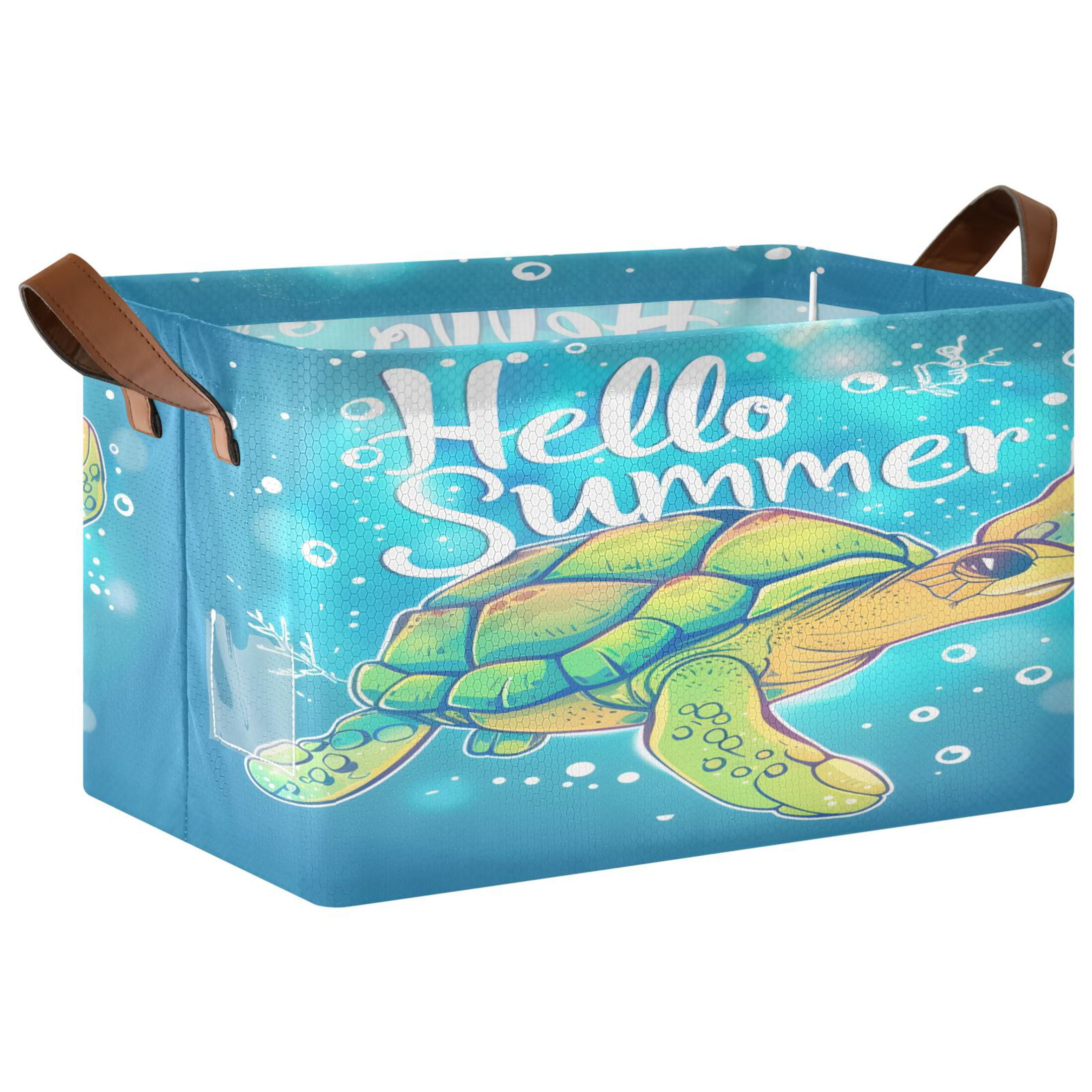 Collapsible Storage Bins Fabric Shelf Baskets with Handles Closet ...