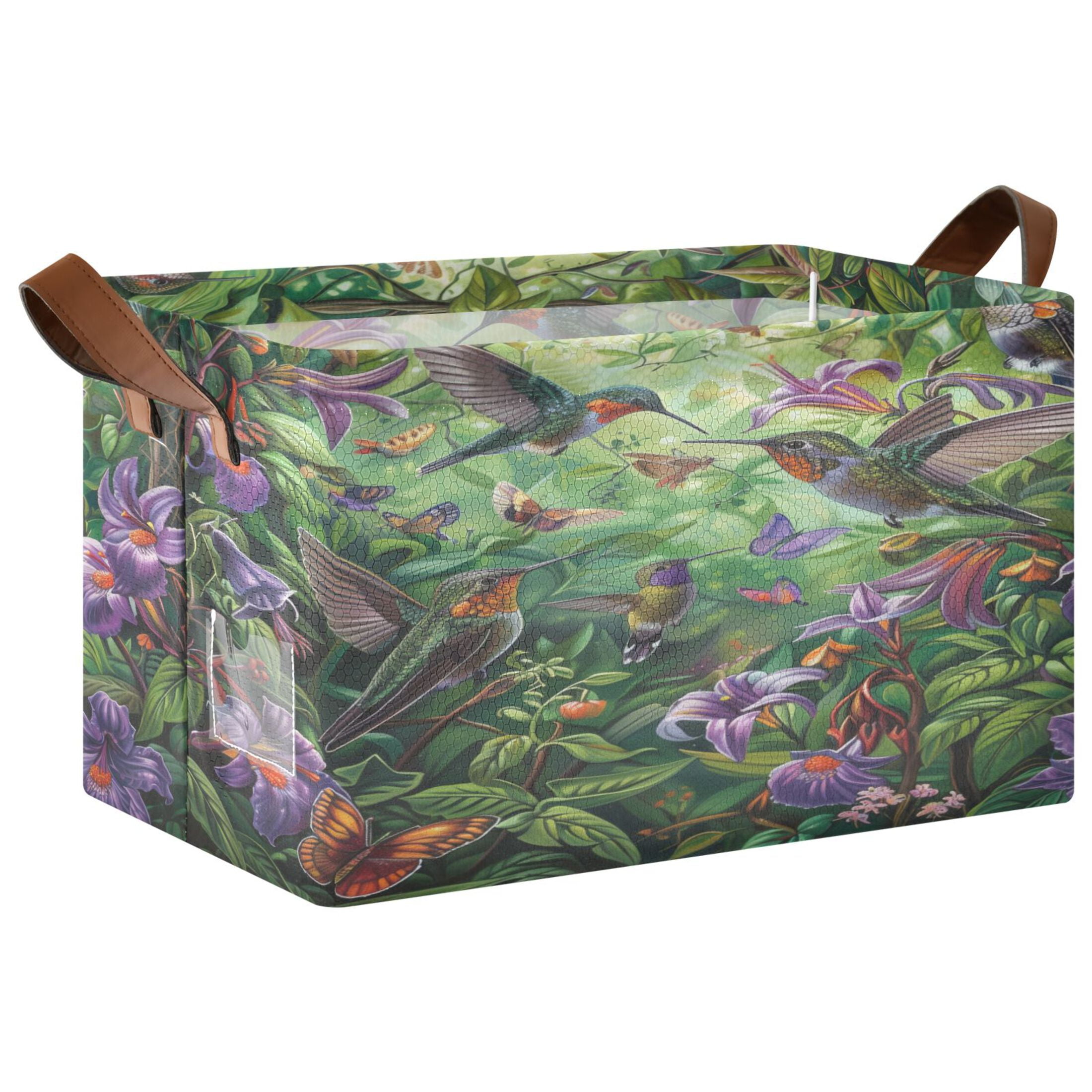 Collapsible Storage Bins Fabric Shelf Baskets with Handles Closet ...