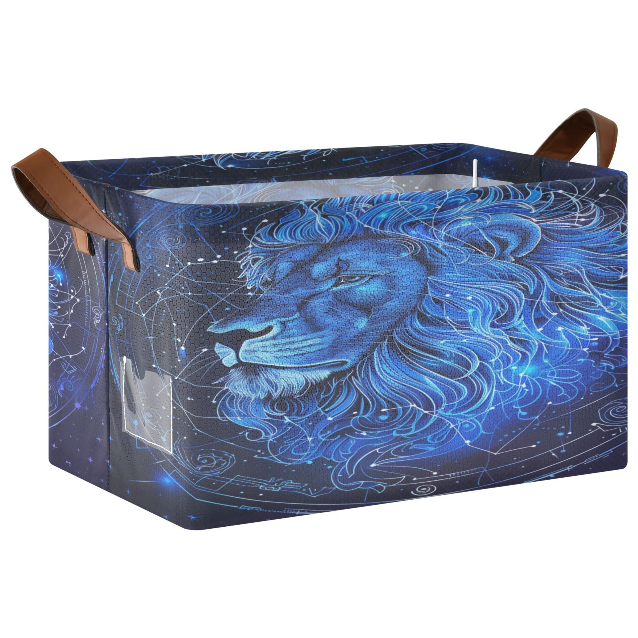 Collapsible Storage Bins Fabric Shelf Baskets with Handles Closet ...