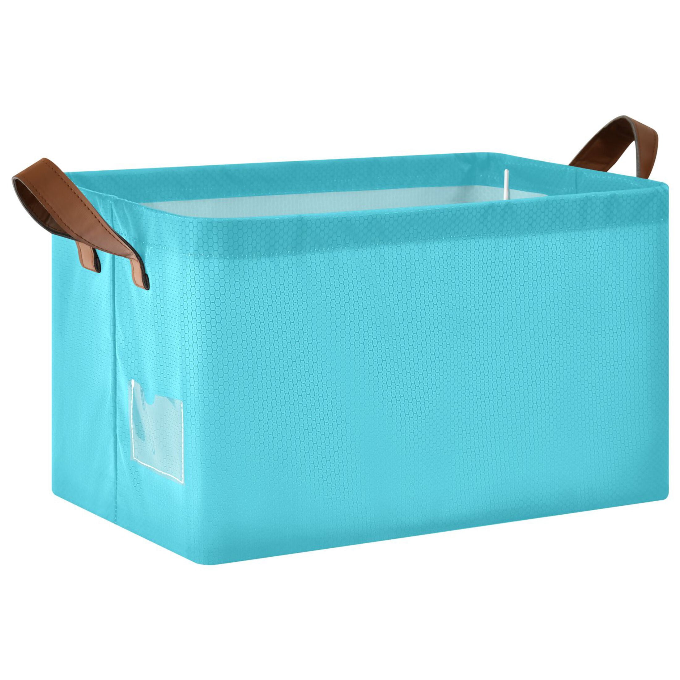 Collapsible Storage Bins Fabric Shelf Baskets with Handles Closet ...