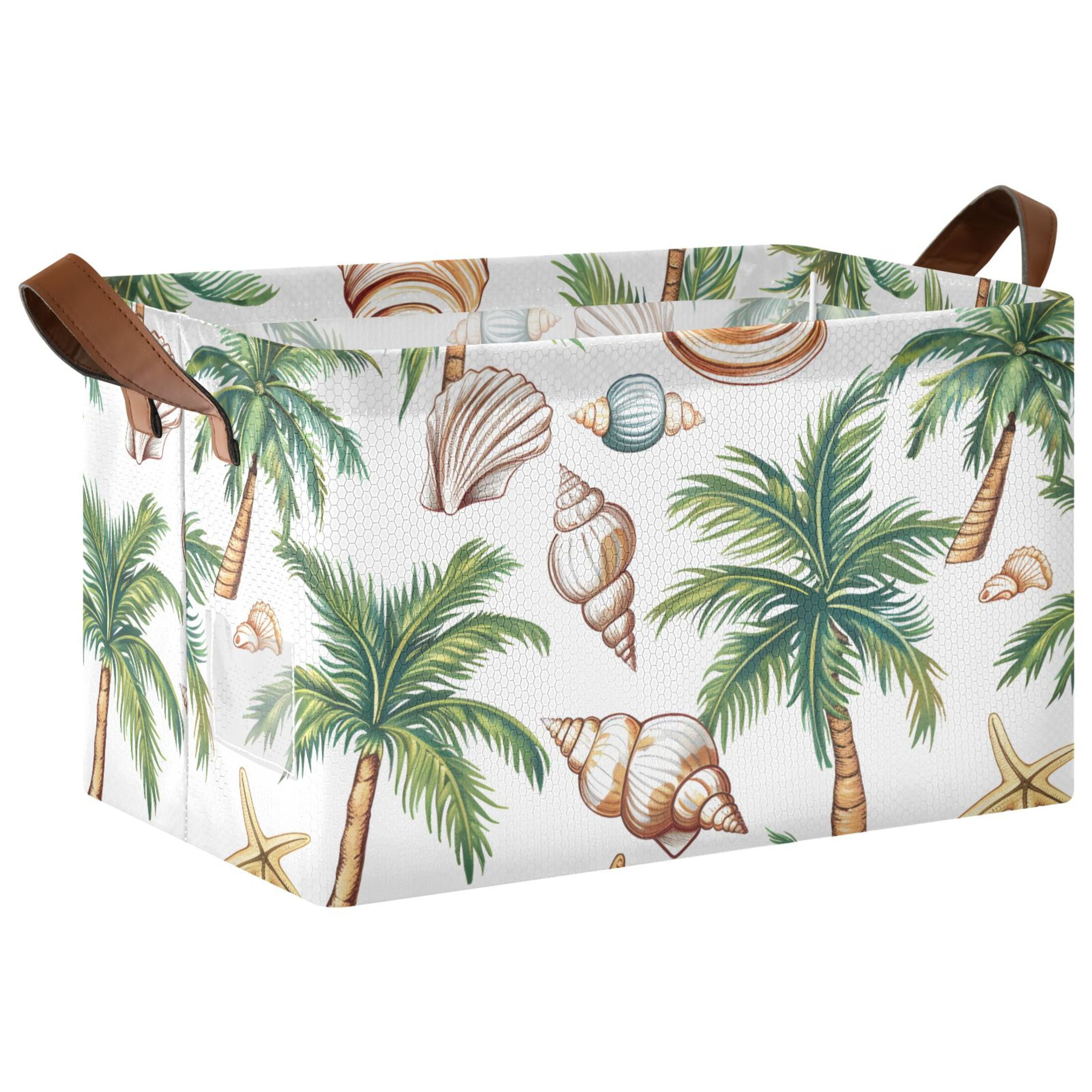 Collapsible Storage Bins Fabric Shelf Baskets with Handles Closet ...