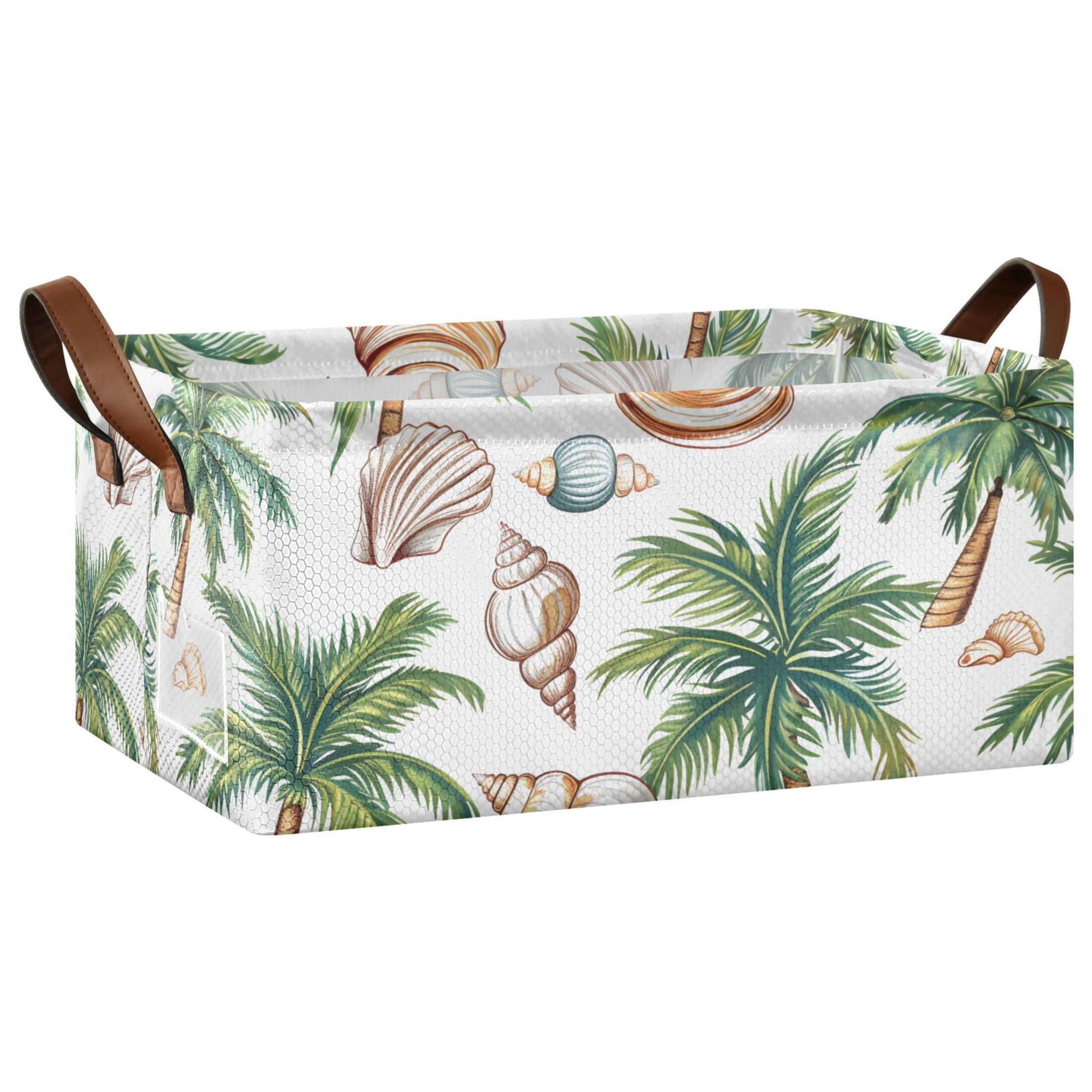 Collapsible Storage Bins Fabric Shelf Baskets with Handles Closet ...