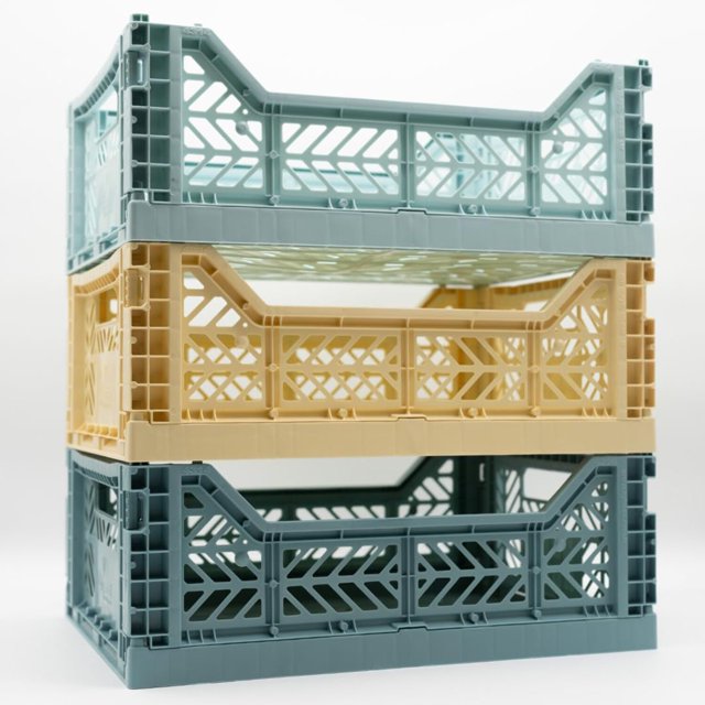 Collapsible Foldable Storage Box, Gray - Walmart.com
