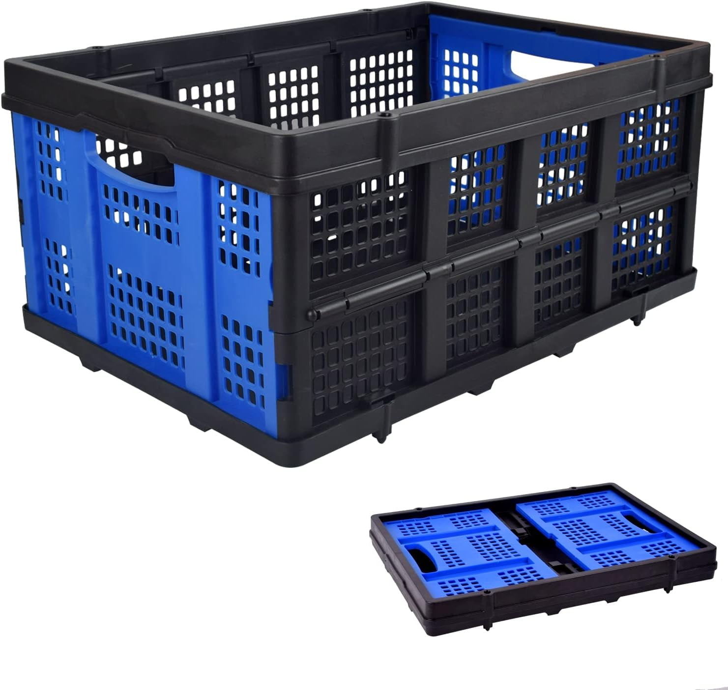 Collapsible Storage Crate 22L x 15W x 10.7H Inch - Foldable and ...