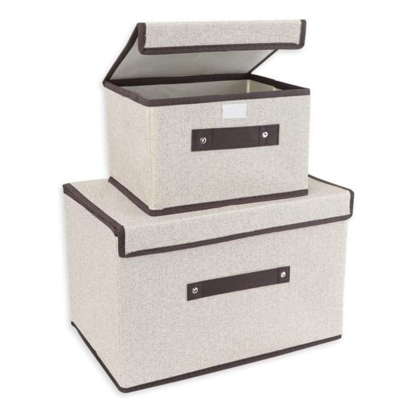 Collapsible Storage Cubes,Linen Closet Organizer Baskets,Baskets with ...