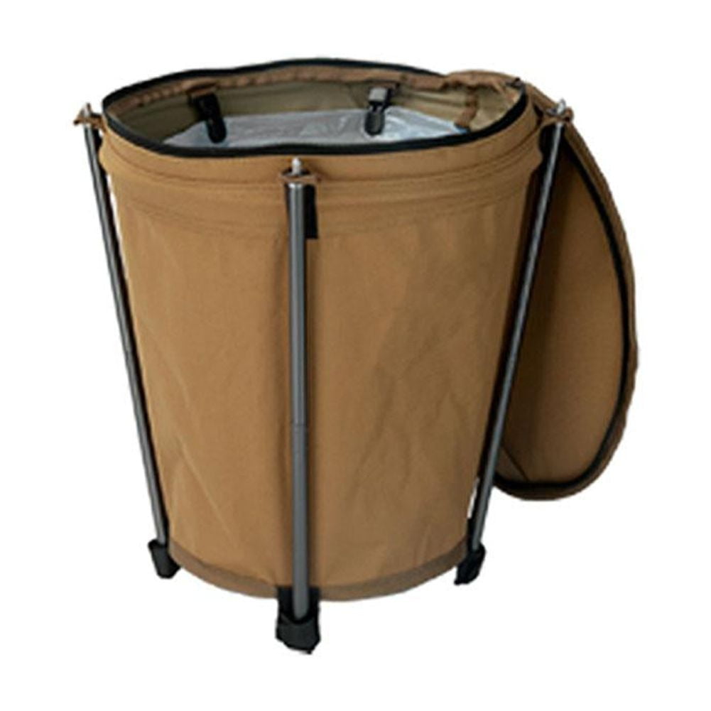 Collapsible Trash Can Camping,20L Outdoor Trash Can,Foldable Recycle Bin with Can,Reusable ...