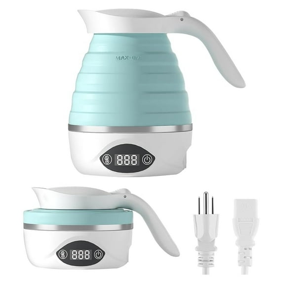 Collapsible Travel Kettle Electric Small Portable Mini Silicone ...