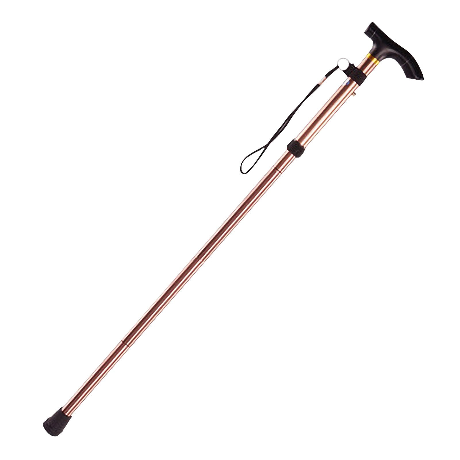 Collapsible Walking Cane for Seniors - Adjustable 5-Position Folding ...