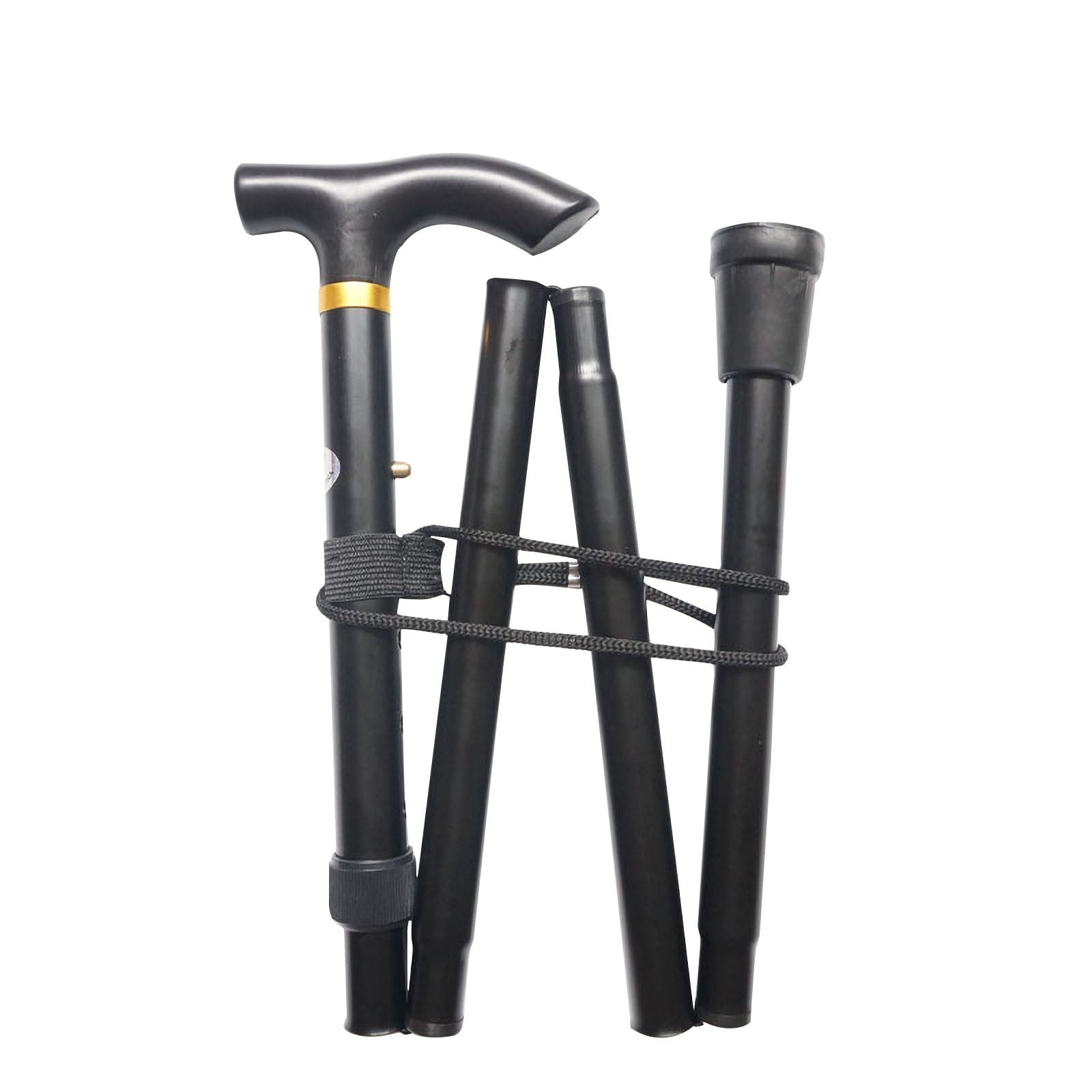 Collapsible Walking Cane for Seniors - Adjustable Lightweight Folding ...