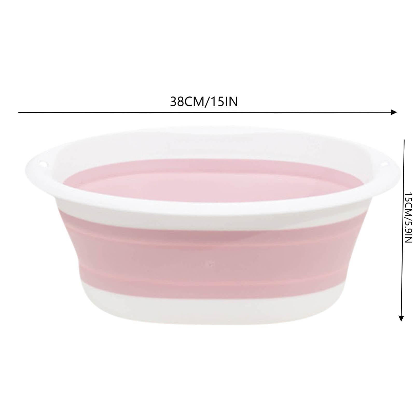 Collapsible Wash Basin,Dish Tub Sink Basin Folding Dish Pans for ...