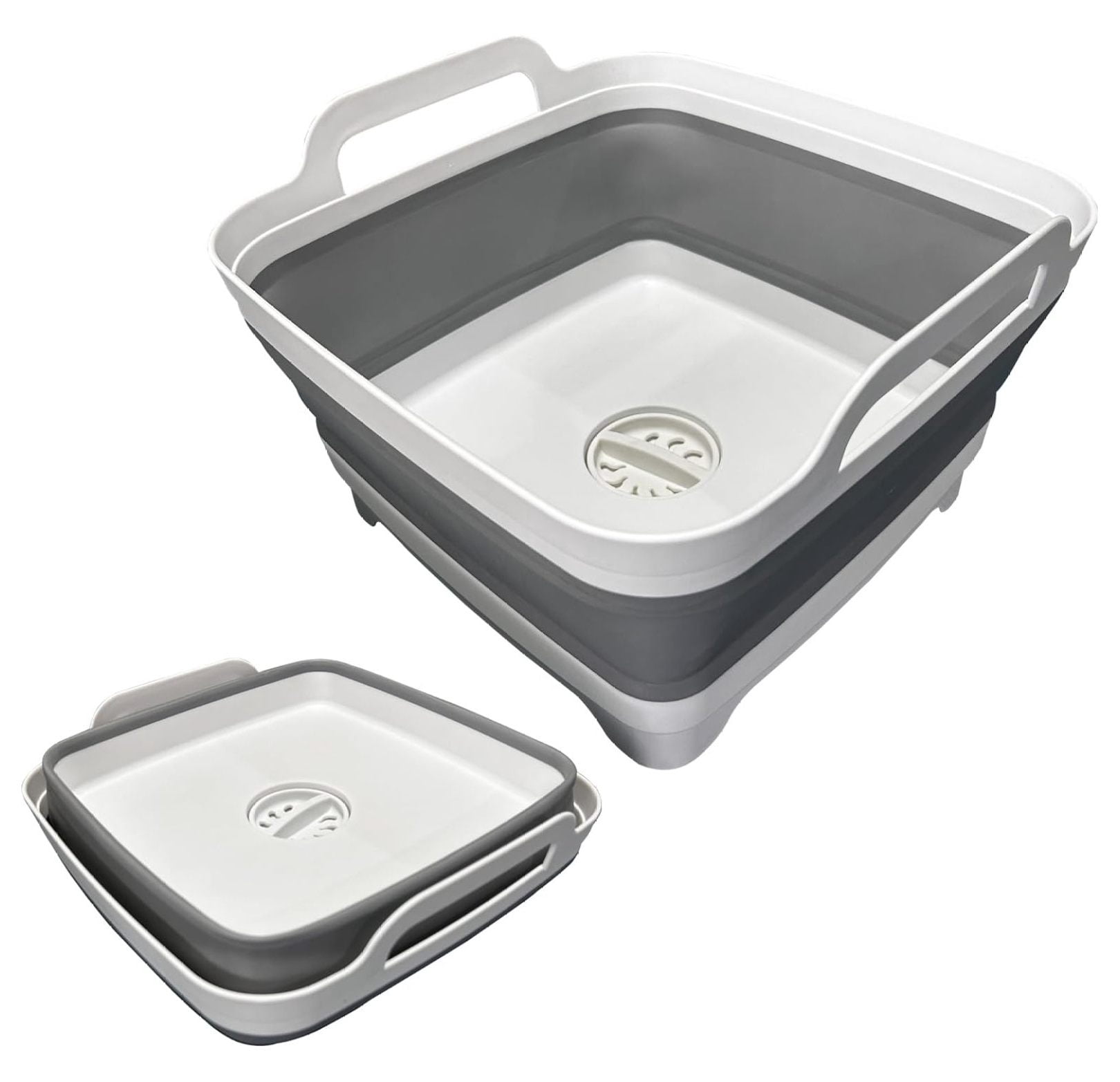 Collapsible Wash Basin, Space-Saving for Small Kitchen,Camping, RVs ...