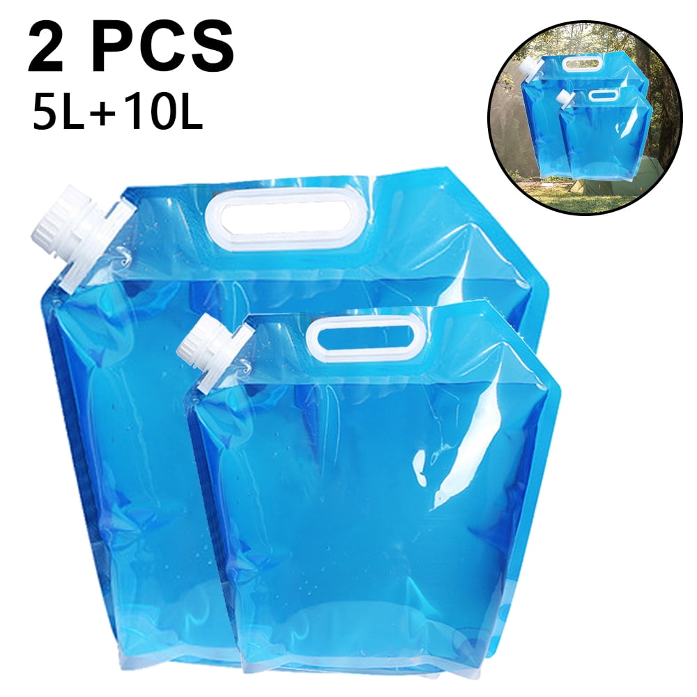 Gevorsam Collapsible Water Container Bag, 5L 10L, Portable, Camping ...