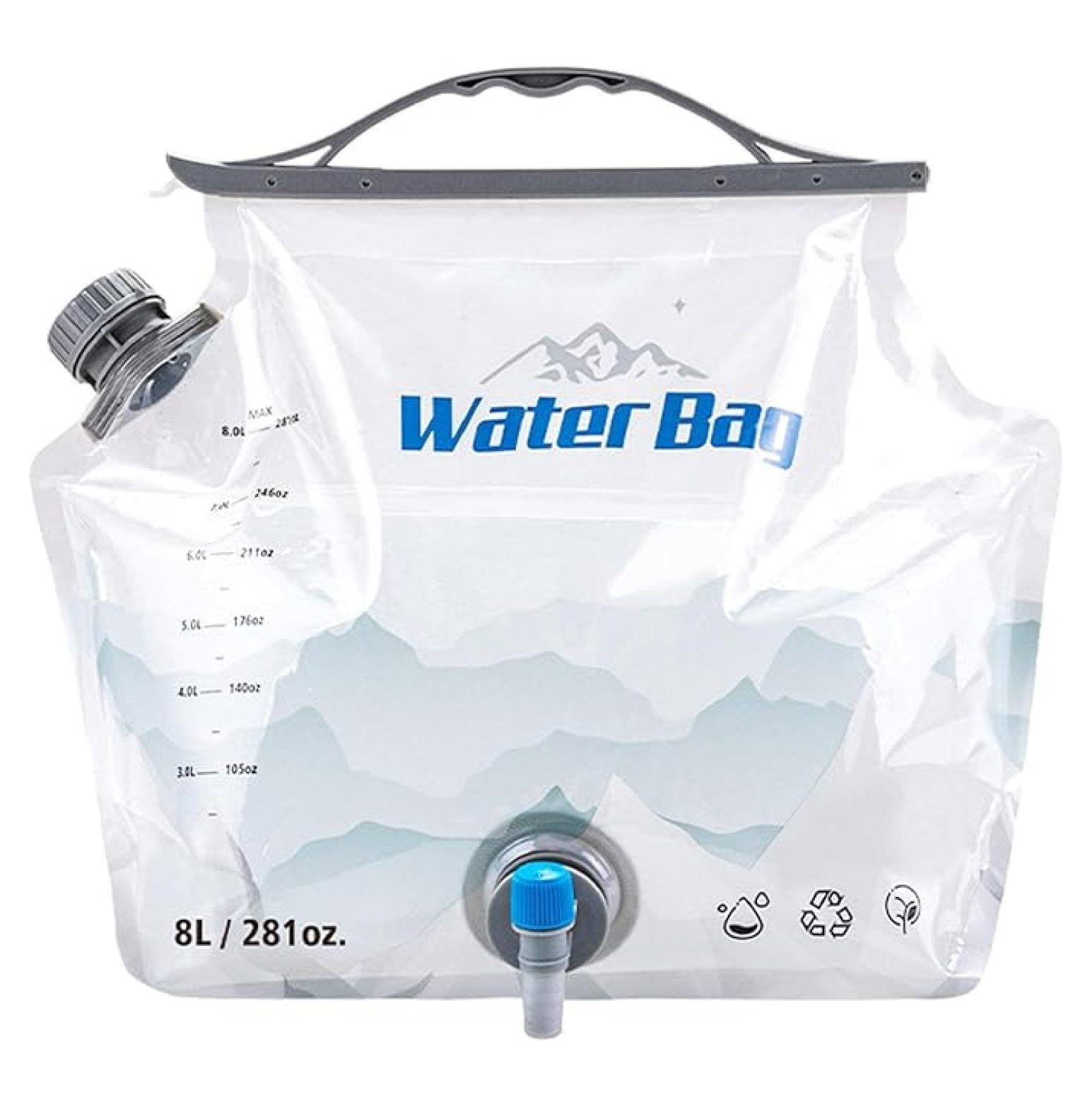 Collapsible Water Container Bag,Collapsible Water Container with Spigot ...