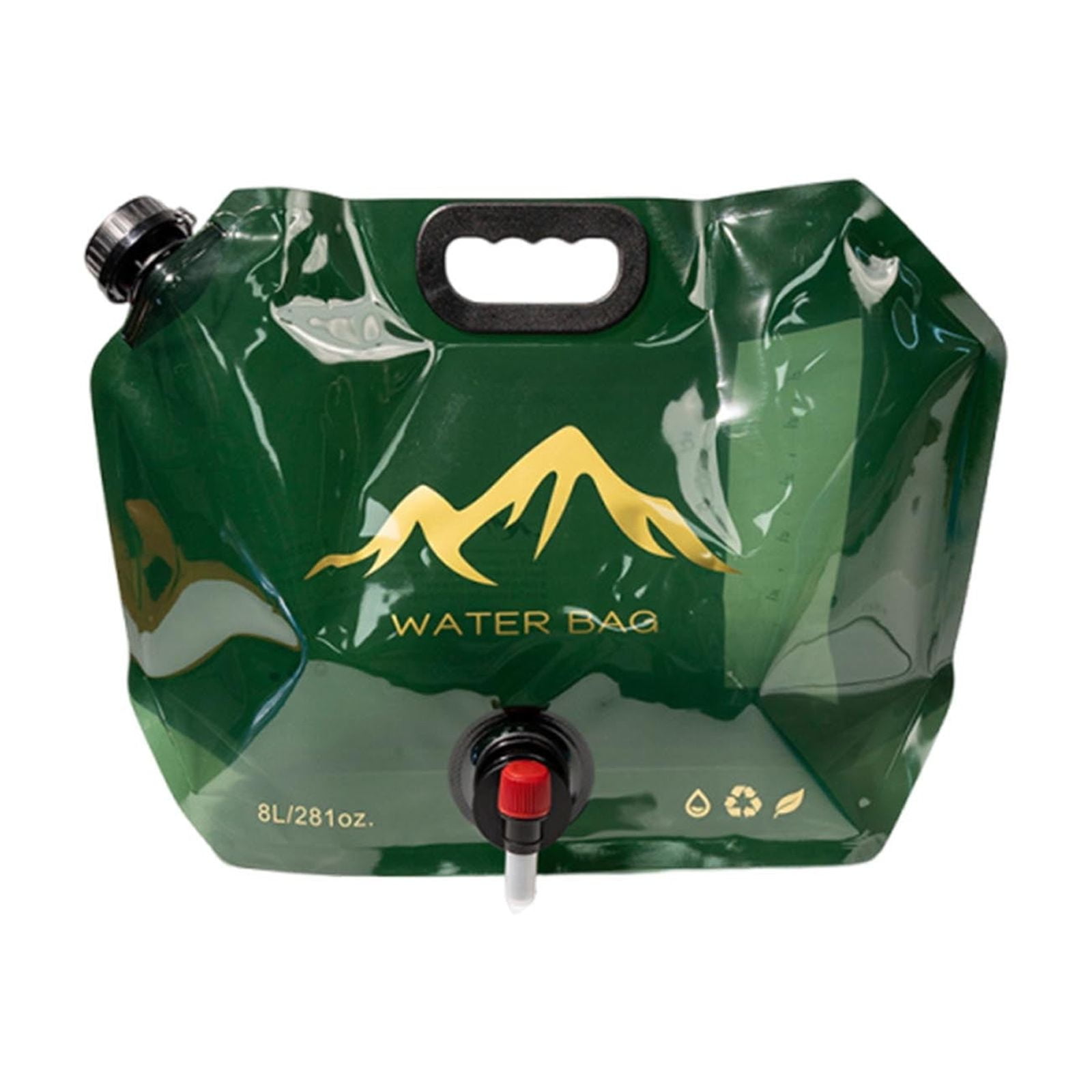 Collapsible Water Container Bag with Spigot Outdoor Water Container Bpa ...