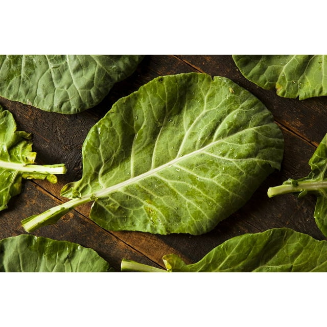 Collard Green Seed, Champion, Heirloom, Non GMO, 100 Seeds, Greens ...