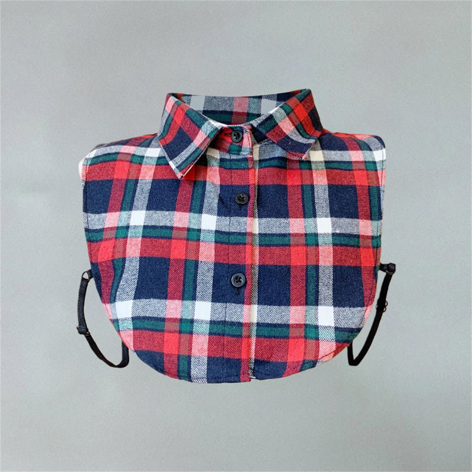 Collared Shirts for Women Denim False Collar Detachable Dickey Blouse ...