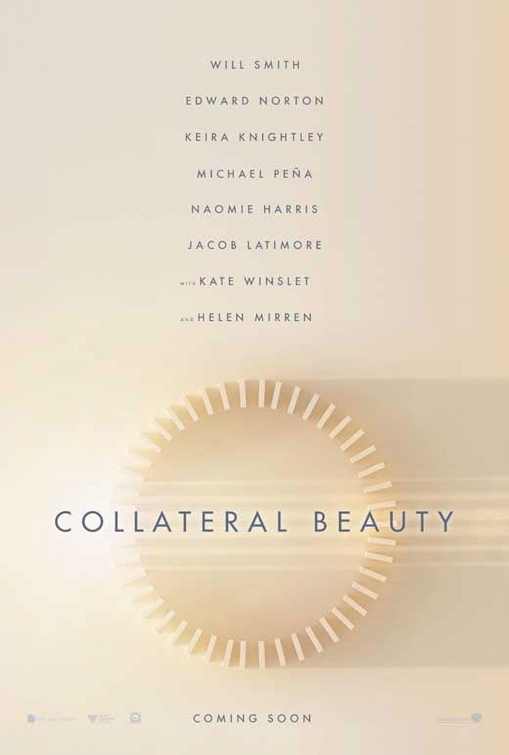 Collateral Beauty - Movie Poster (Style B) (27" x 40 ") (2016) - Walmart.com