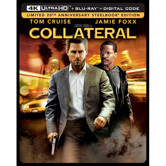 Collateral (Steelbook) (4K Ultra HD + Blu-Ray + Digital Copy) - Walmart.com