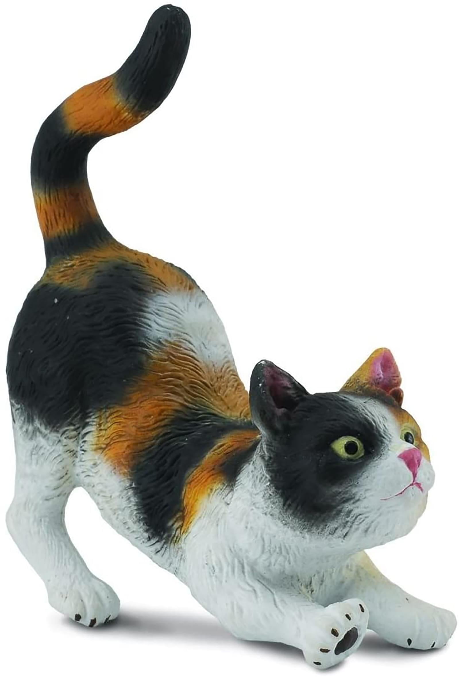 CollectA Cats & Dogs Collection Miniature Figure | 3-Color House Cat ...