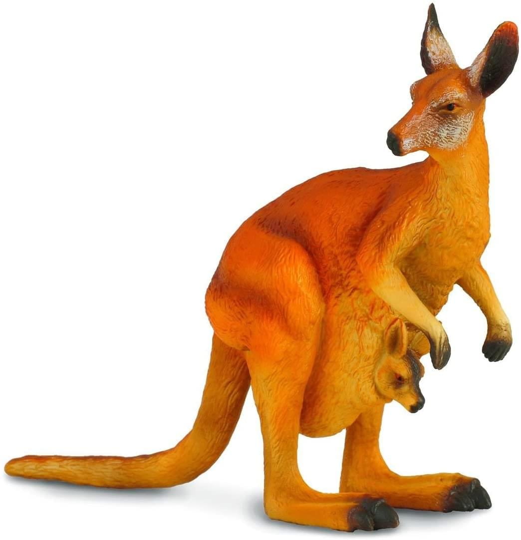 CollectA Wildlife Collection Miniature Figure | Red Kangaroo - Walmart.com