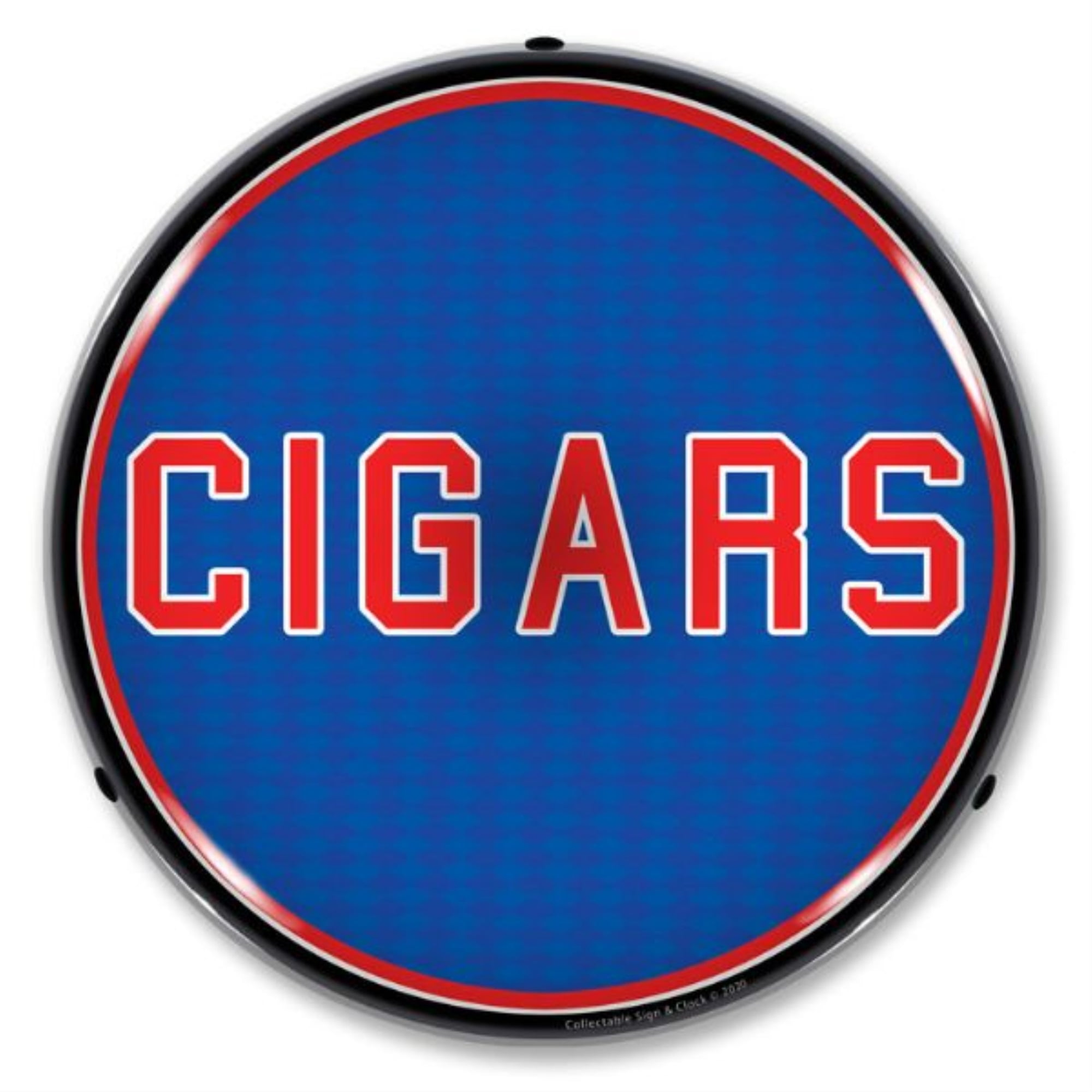 Collectable Sign and Clock Cigars LED Lighted Premium Sign - Walmart.com