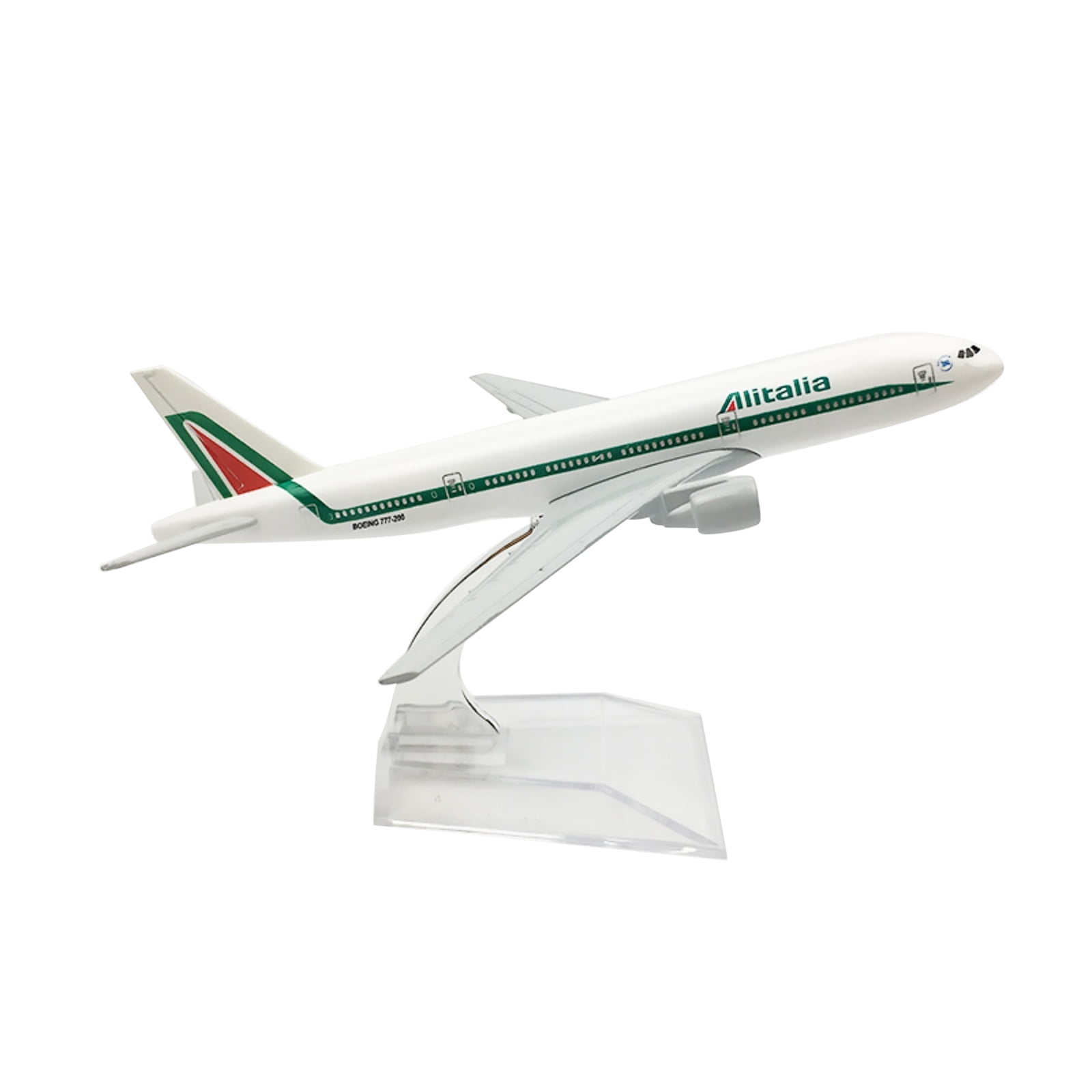 Collectible Alloy Model of Alitalia 777 Plane Retro Elegant for Display ...