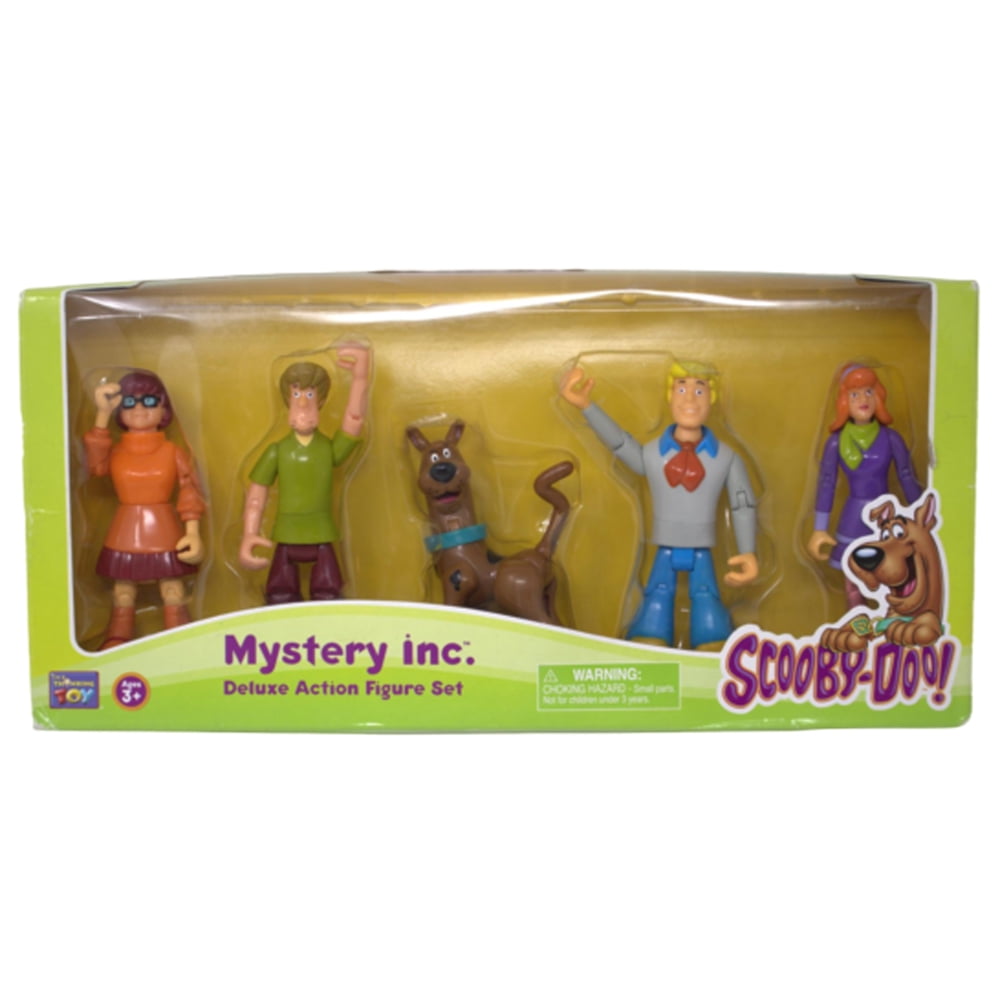 Collectible Articulated Deluxe Action Figure Set Mystery Inc Inspired By Scooby Doo