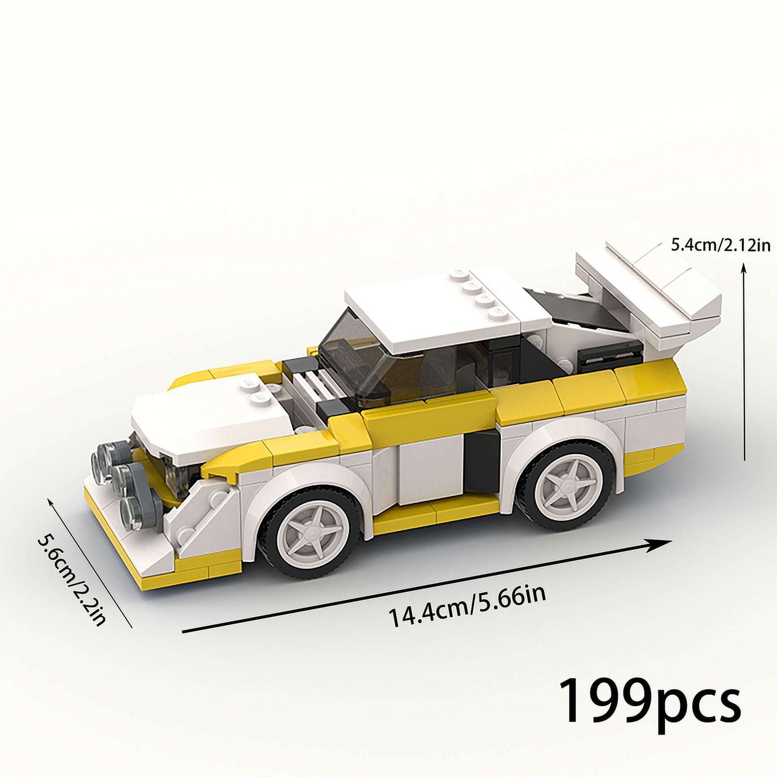 Collectible Building Set with Speed Champions Race Car Toy Model ...