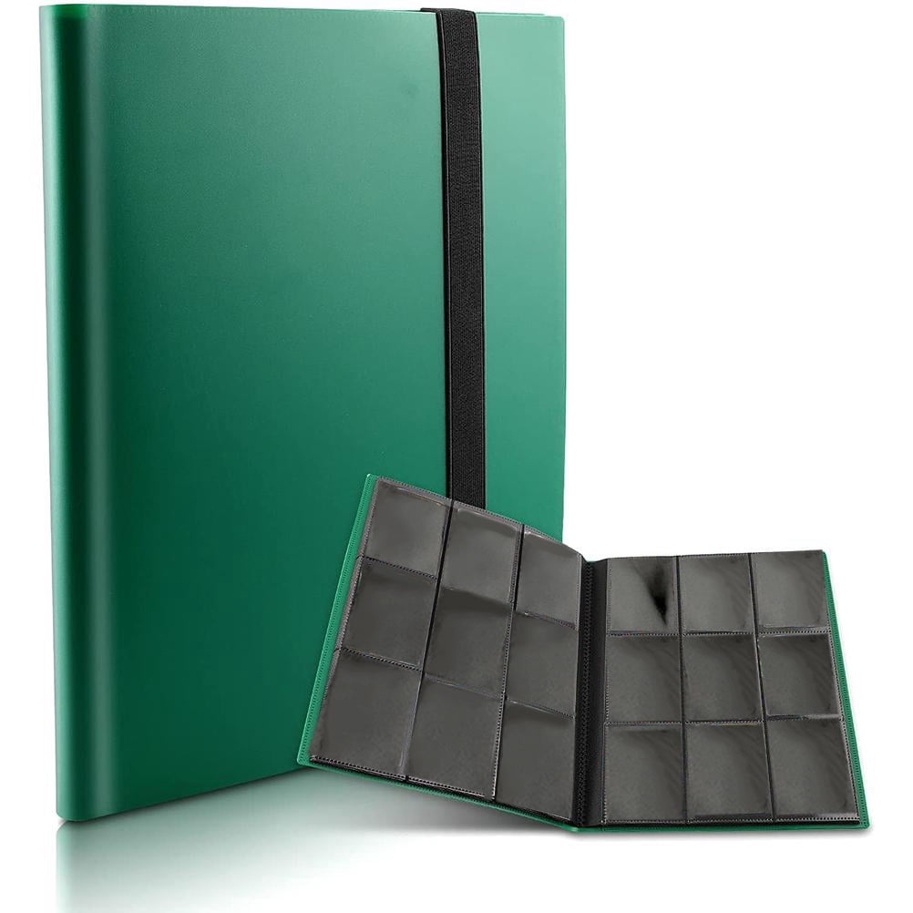 Collectible Card Binder Album 360 Card Holder 9 Pockets Trading Card ...