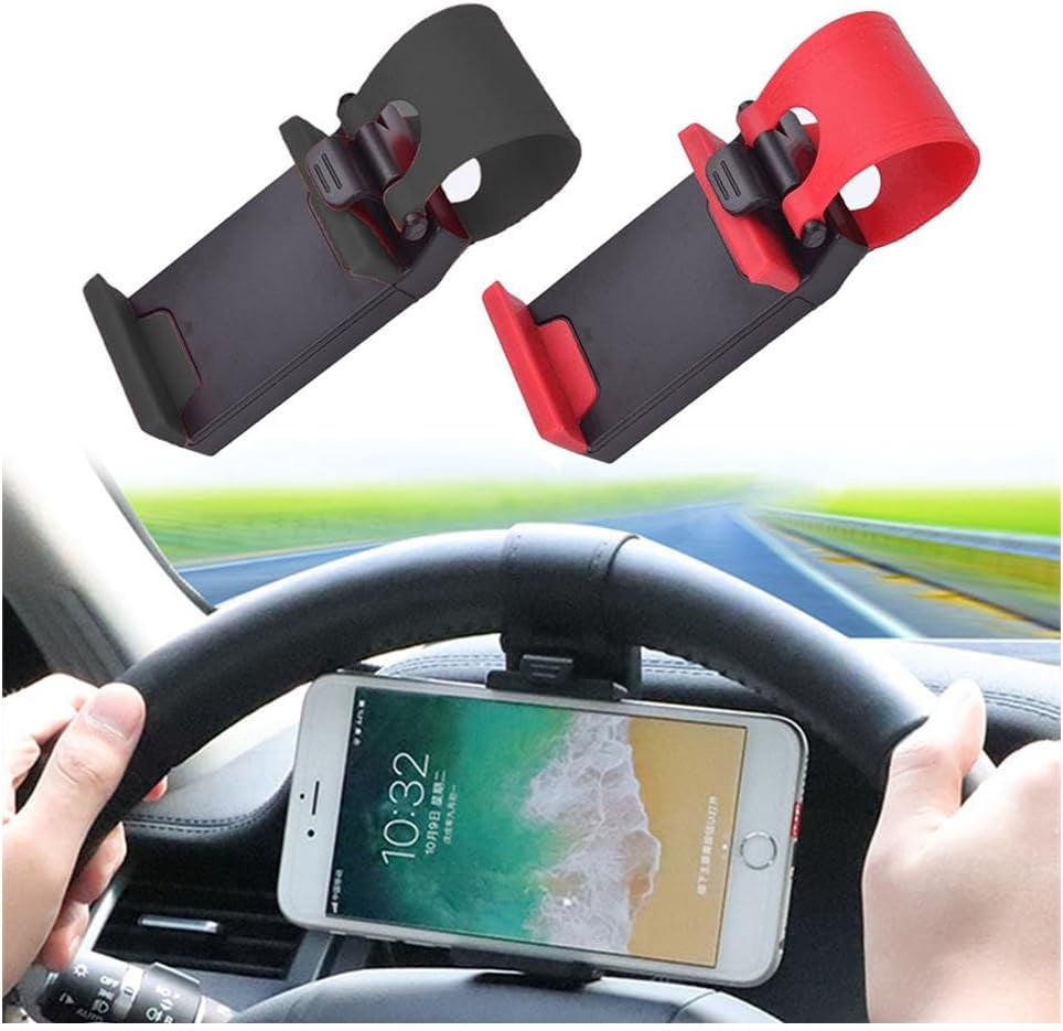 Collectible-Collectale Steering Wheel Phone Holder,Universal Car ...