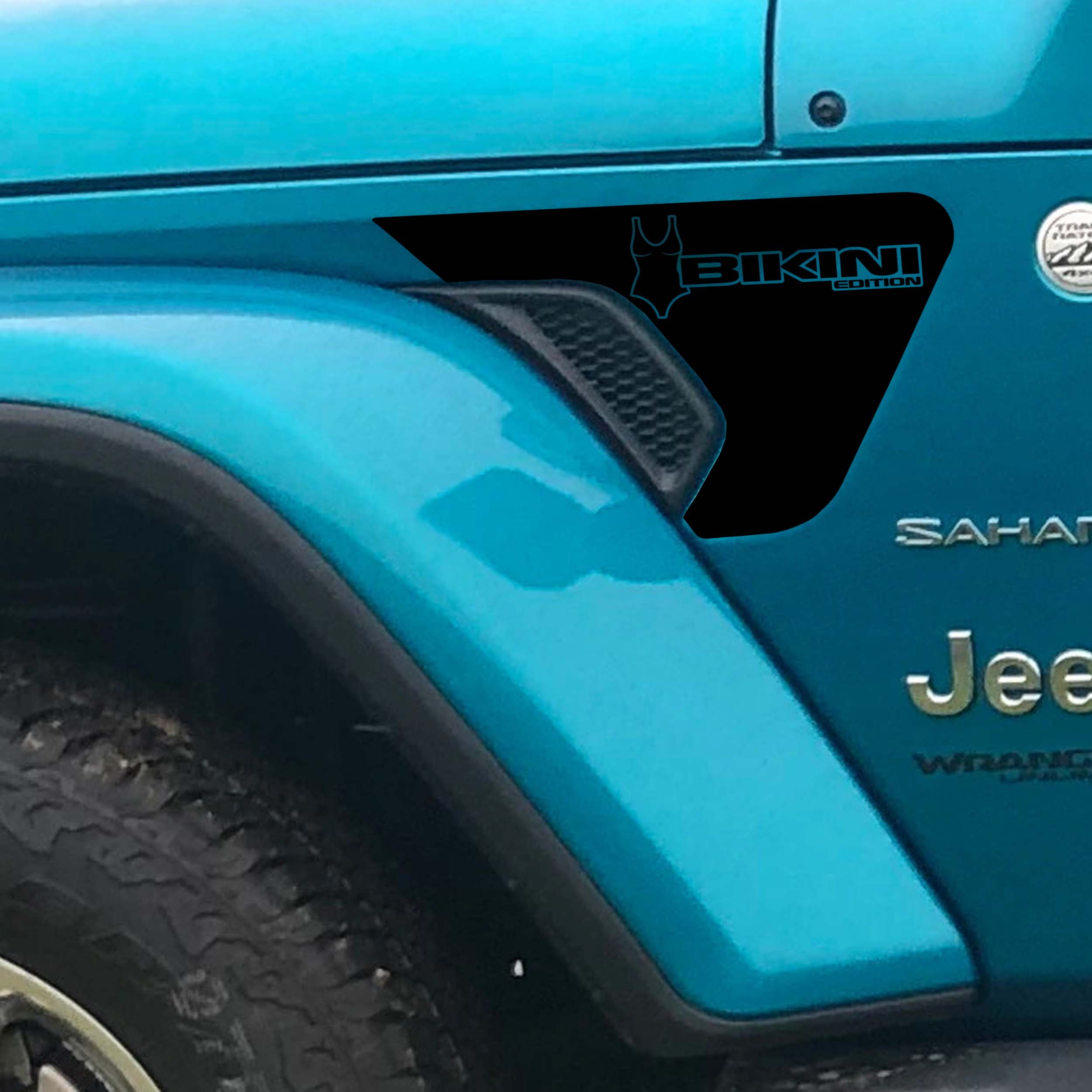 Collectible Decals Bikini Edition 2pc Fender Vent Decals for 18 ...