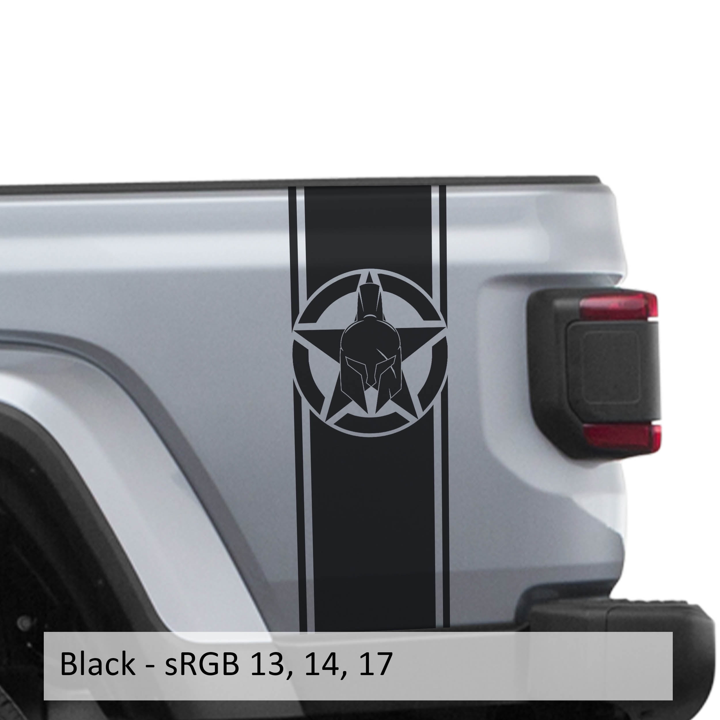 Collectible Decals Gladiator Alpha Romeo Star Bedside Stripe Graphic ...