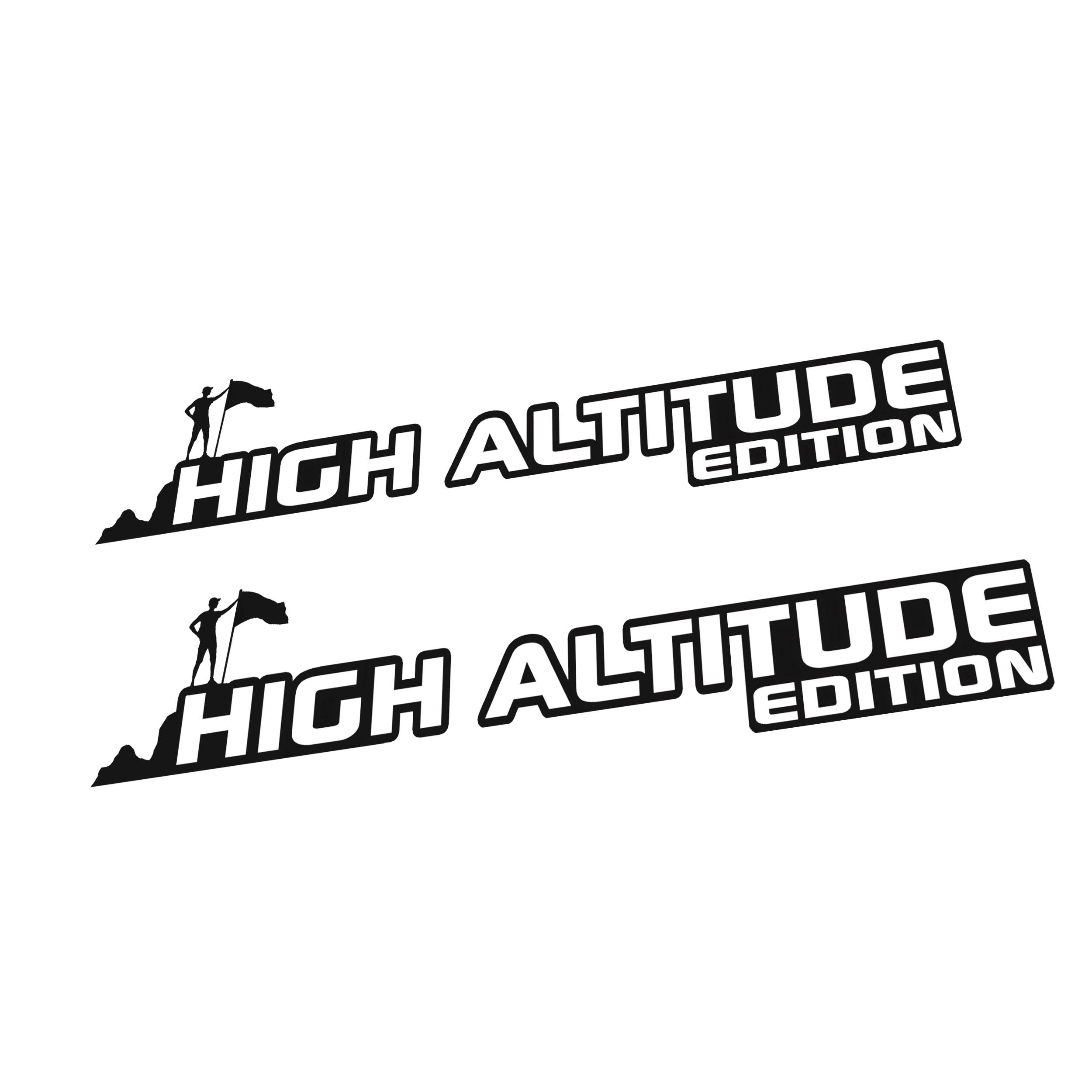 Collectible Decals High Altitude Hood Edition Vinyl Decal Set - Walmart.com
