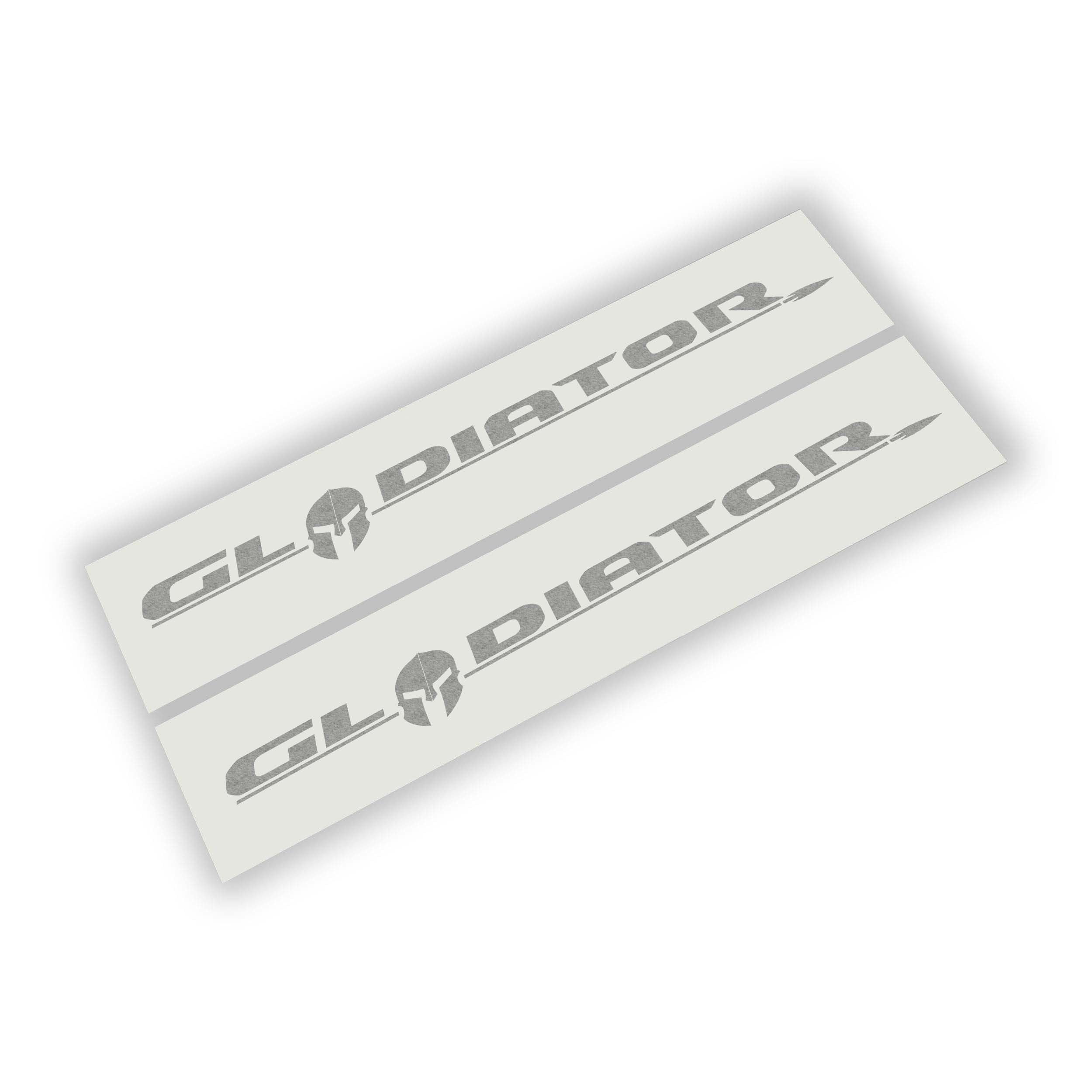 Collectible Decals Hood Lettering Decals Fits JT Gladiator - Gladiator ...