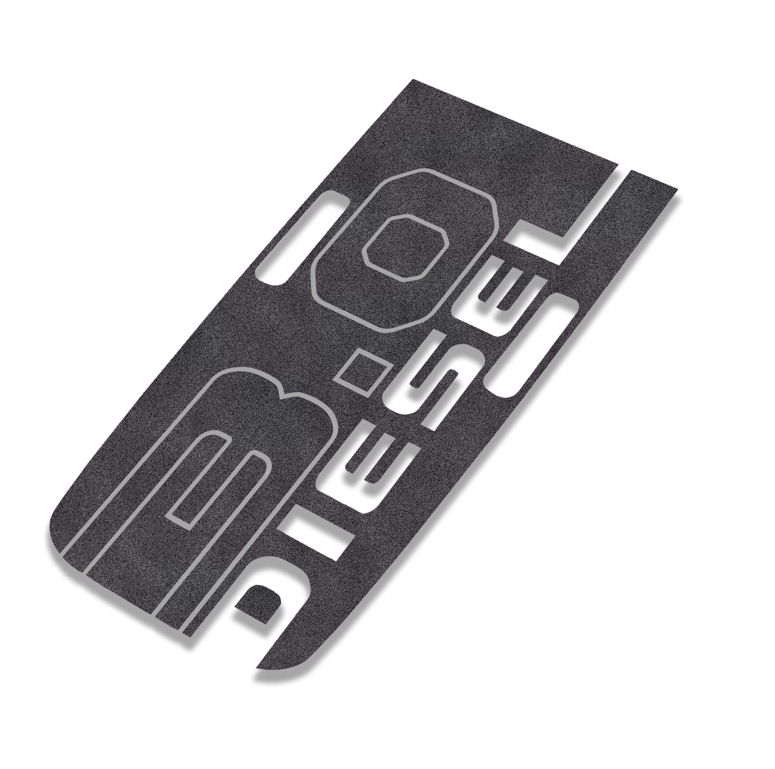 Collectible Decals JL/JT Power Dome 3.0 Diesel Center Hood Graphic ...