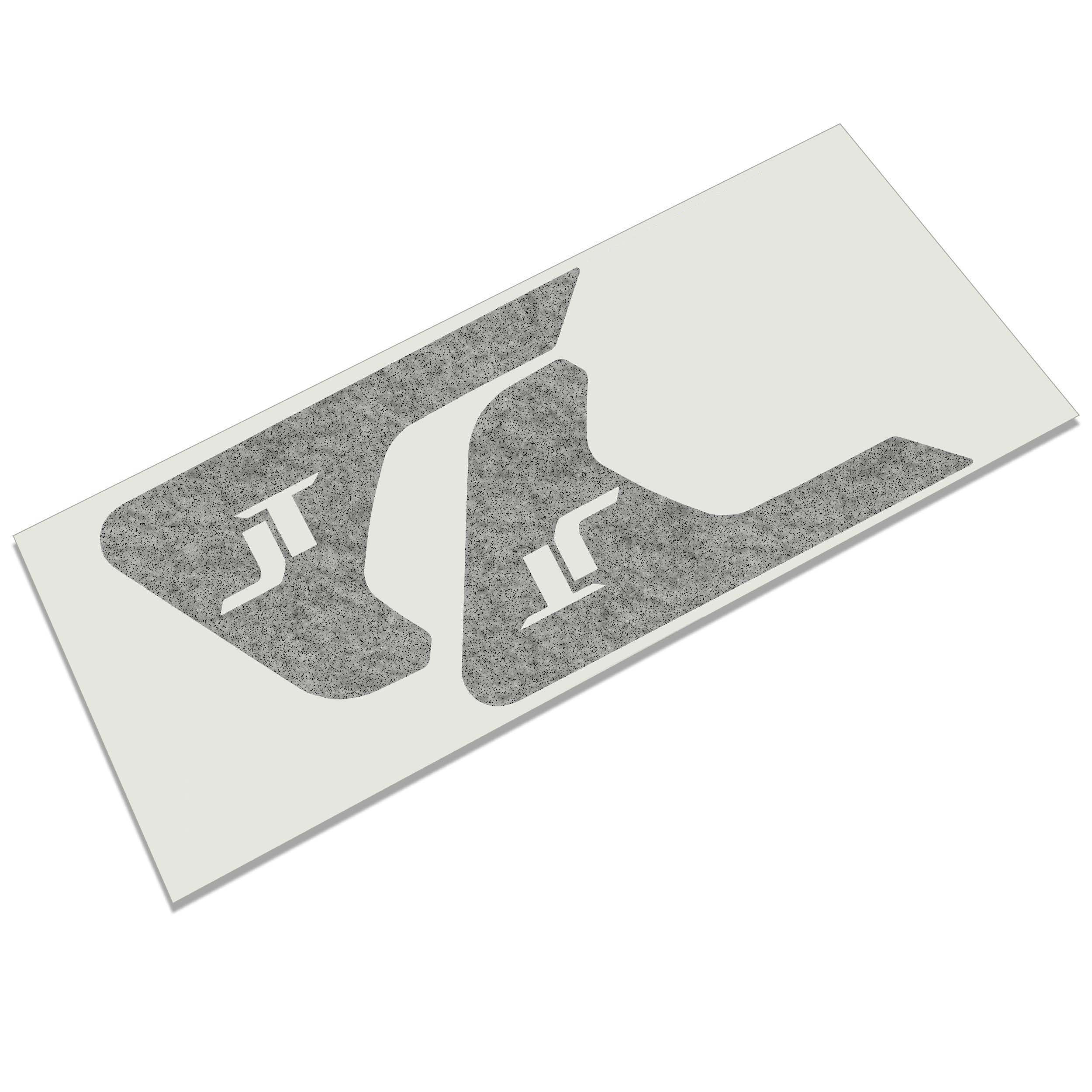 Collectible Decals JT Letters 2pc Fender Vent Decals for 18+ Gladiator ...