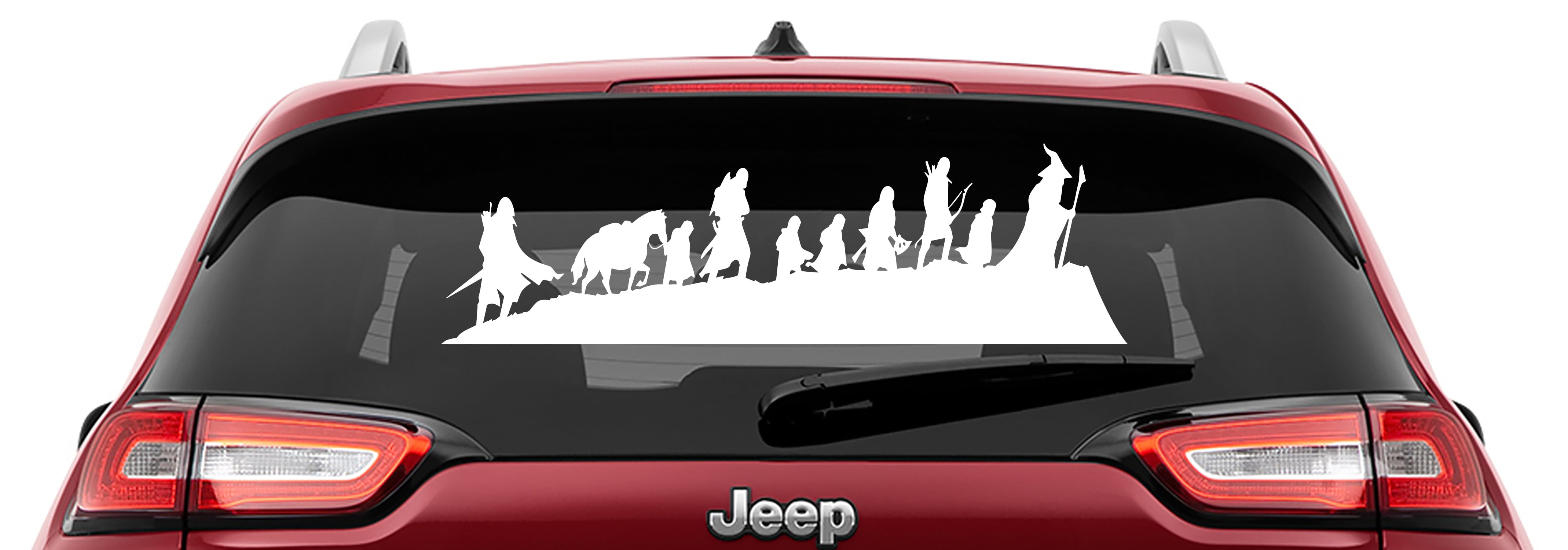 Collectible Decals Lord Of The Rings The Fellowship of the Ring Caravan ...