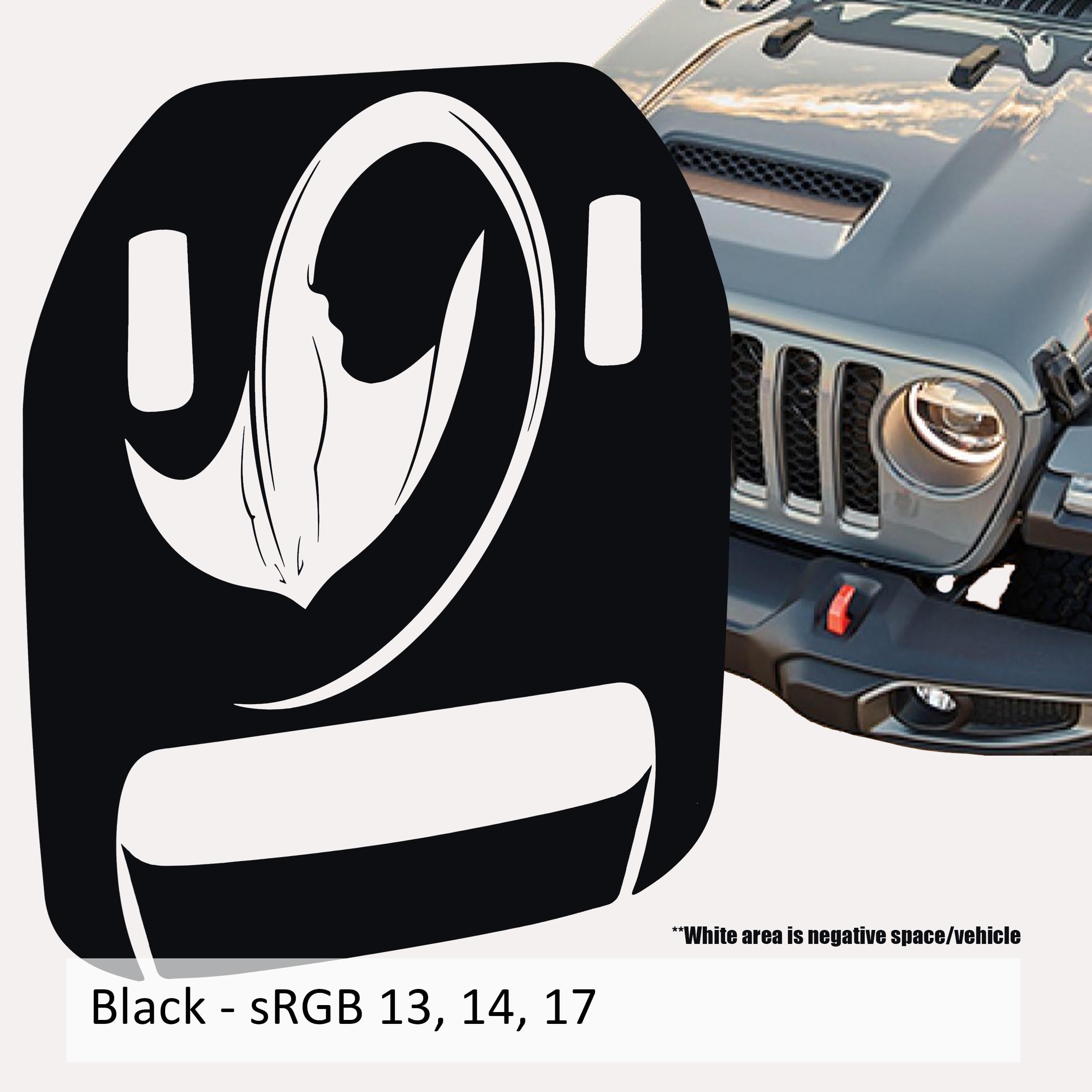 Collectible Decals Stingray Clawed Foot Hood Decal - Fits 2018 ...