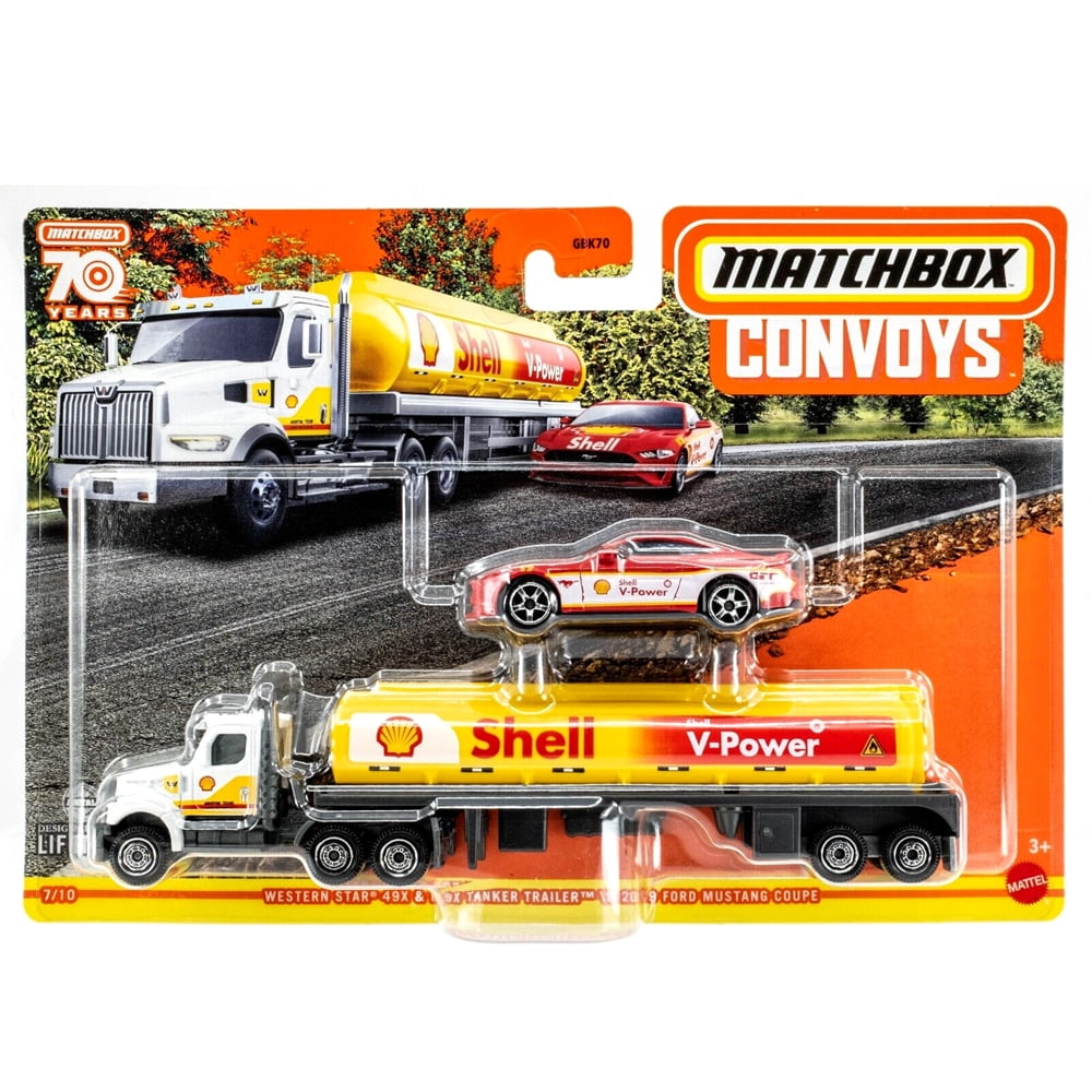 Collectible Die-Cast Matchbox Convoys Truck and Trailer Playset ...