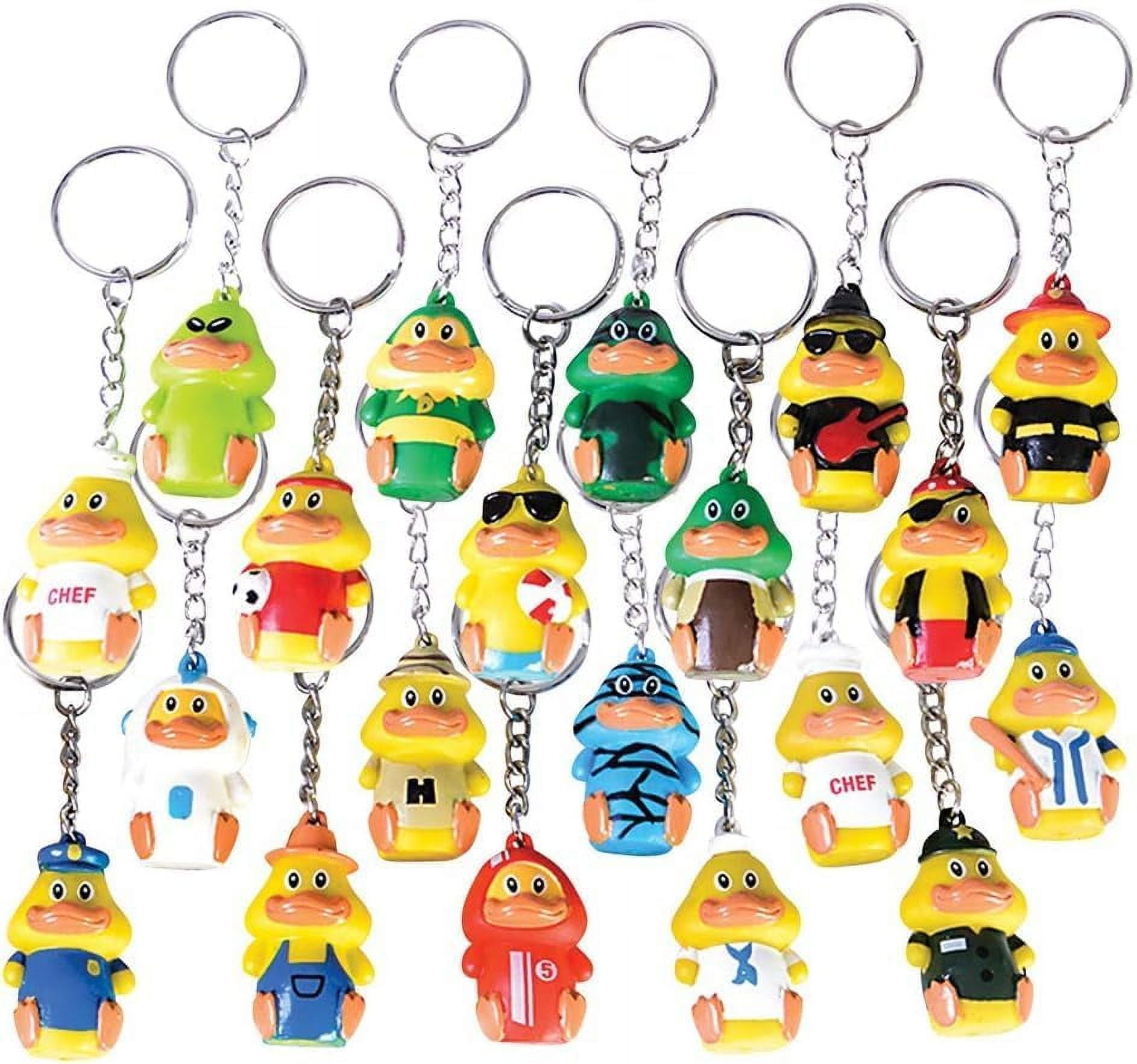 Collectible Ducky Keychains for Key and Backpacks (20 Pack) - Walmart.com