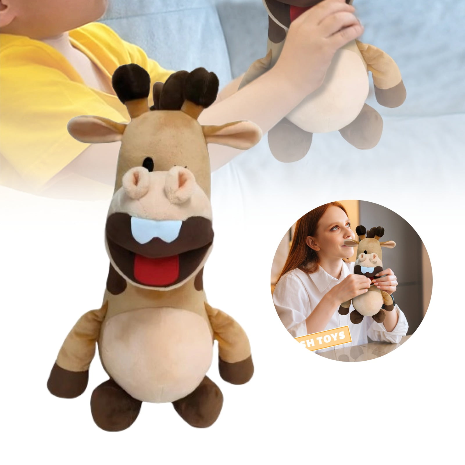 In Your Dreams Baloney Tony Plush Toy, Giraffe Plush – Soft Huggable ...