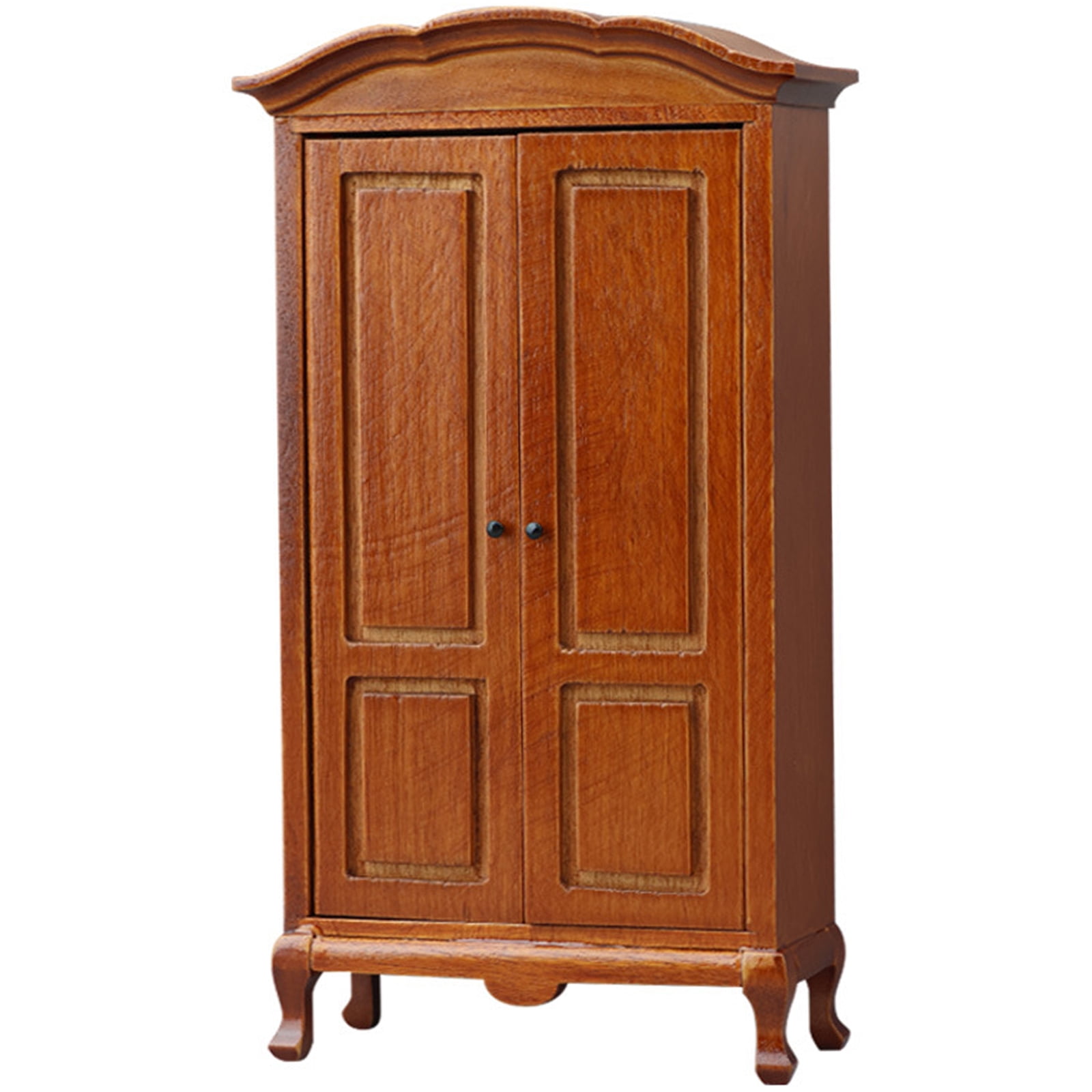 Collectible Miniature Cabinet For Doll House Wardrobe Model Figurine ...