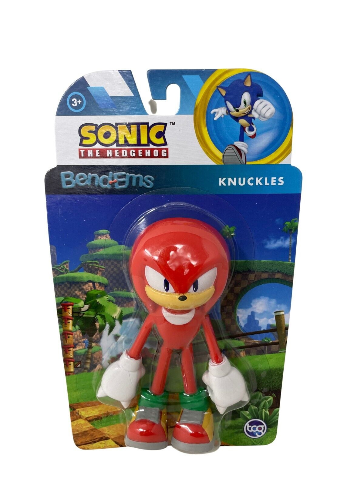 Collectible Sonic The Hedgehog Bendems Figure - Knuckles - Walmart.com