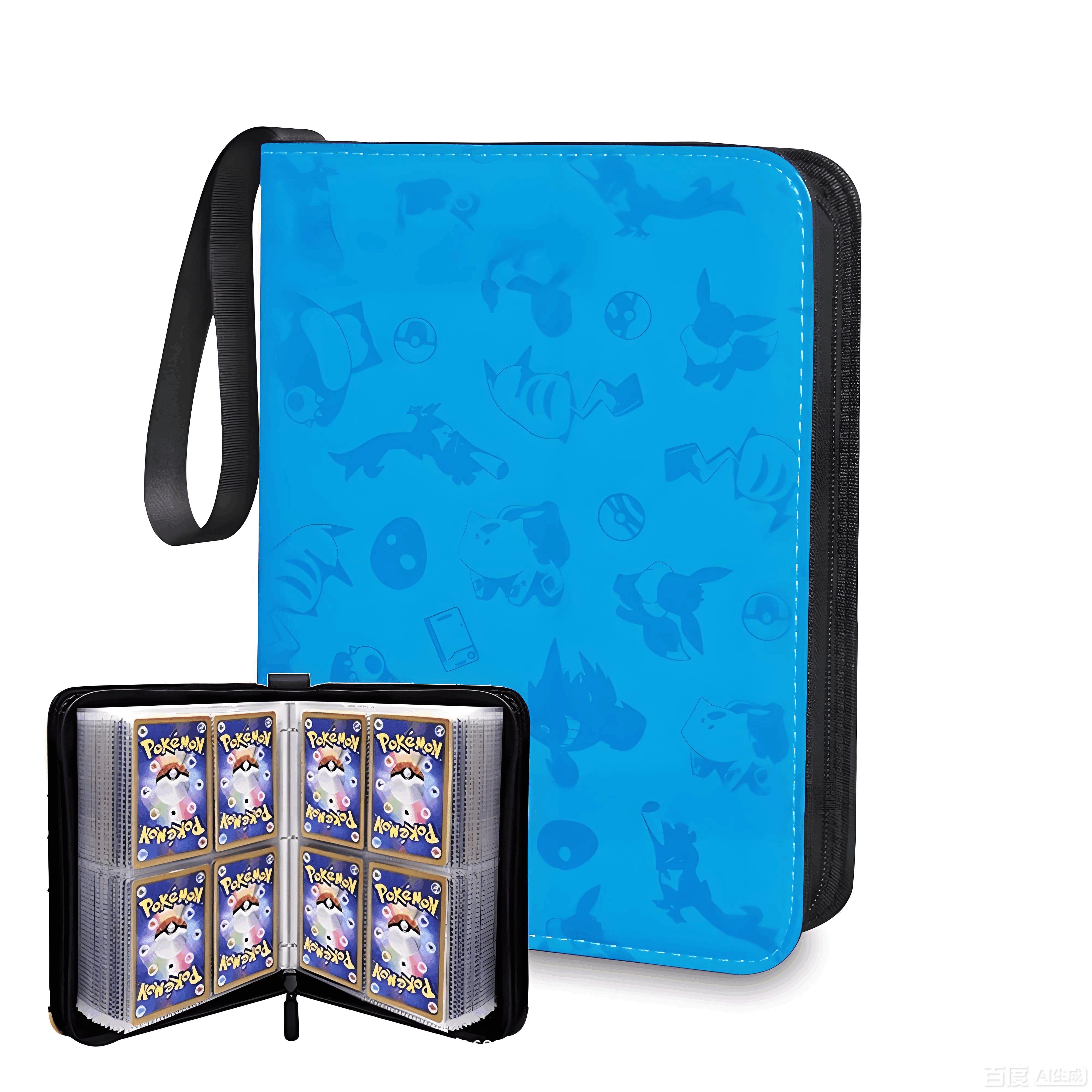Collectible Trading Card Albums,4 Pocket Card Binder, 400 Double Sided ...