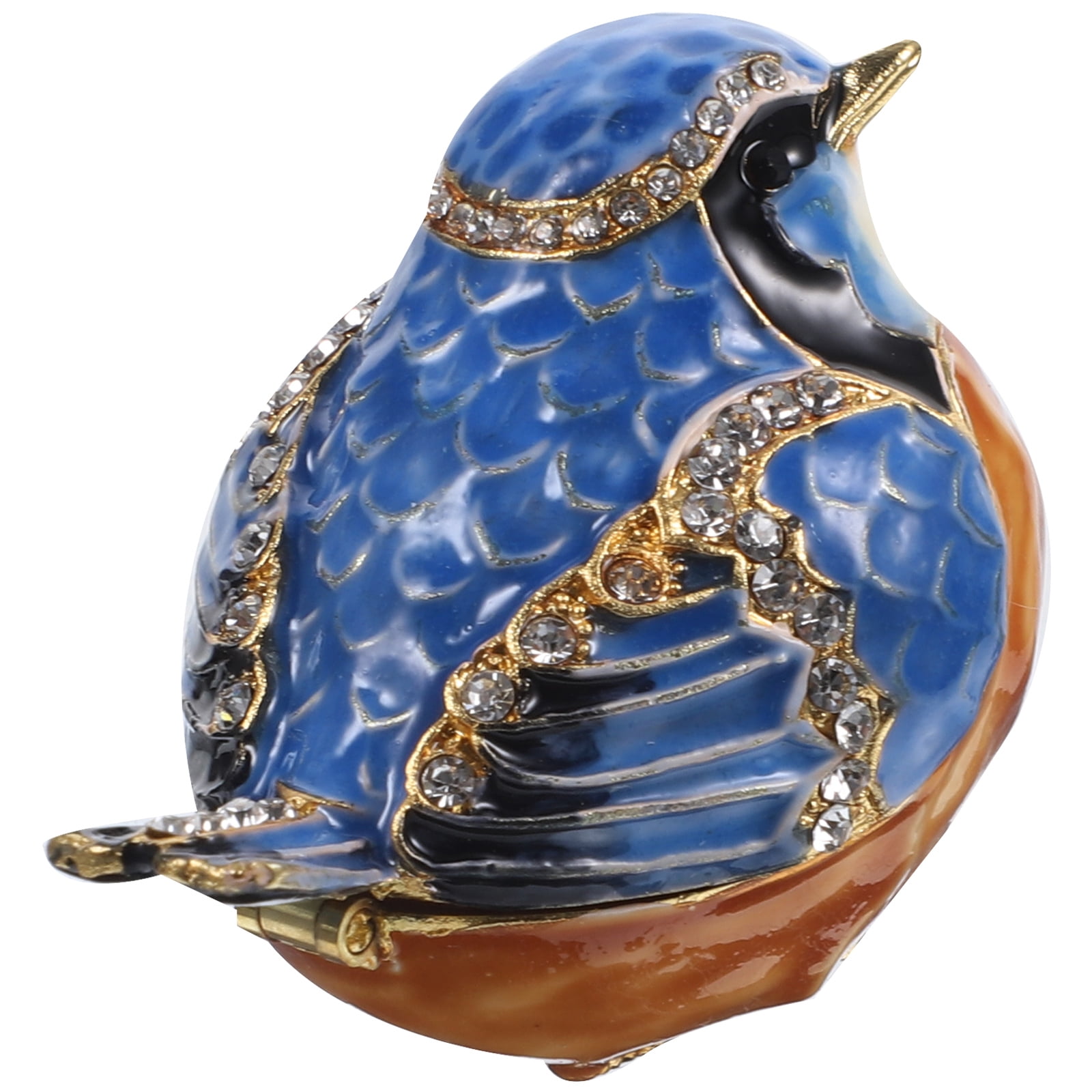 Collectible Trinket Boxes Crystal Bird Figurines Animal Ornaments ...