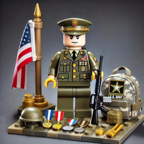Collectible U.S. Armed Forces Building Blocks Figures -Army,Navy,Air ...