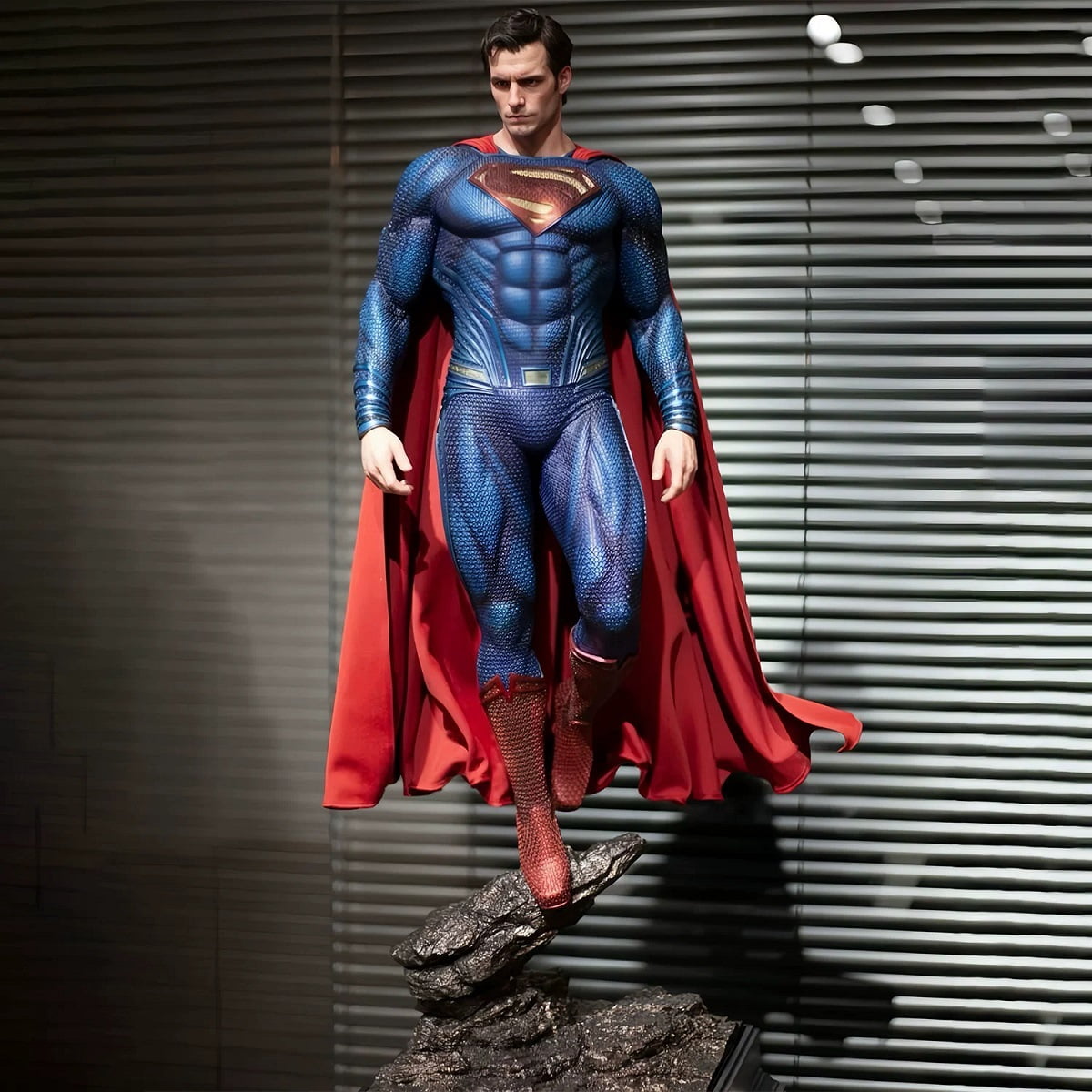 Collectibles The Man of Steel Superman Figure Statue, 20 inches ...