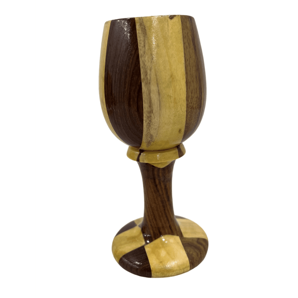 CollectiblesBuy Decorative Wooden Goblet Drinking Chalice Mango and ...