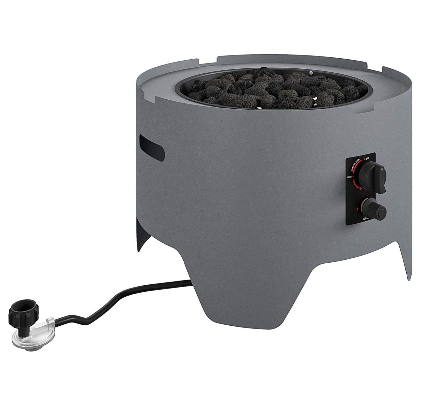 , Collection, 23" , Dark Gray Fire Pit - Walmart.com