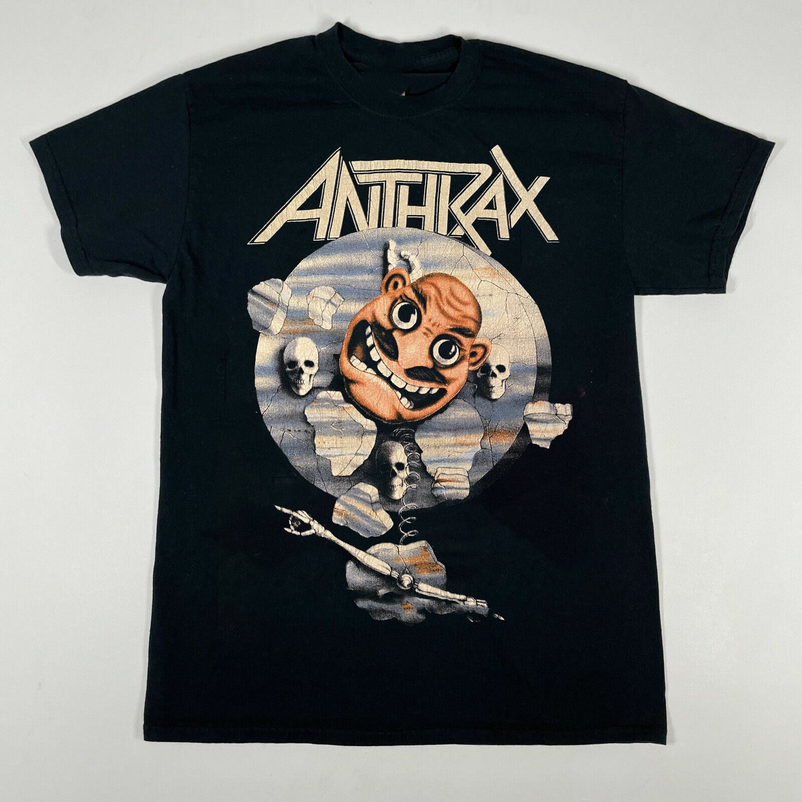 Collection ANTHRAX Short Sleeve Black Short Sleeve All Size Unisex T ...